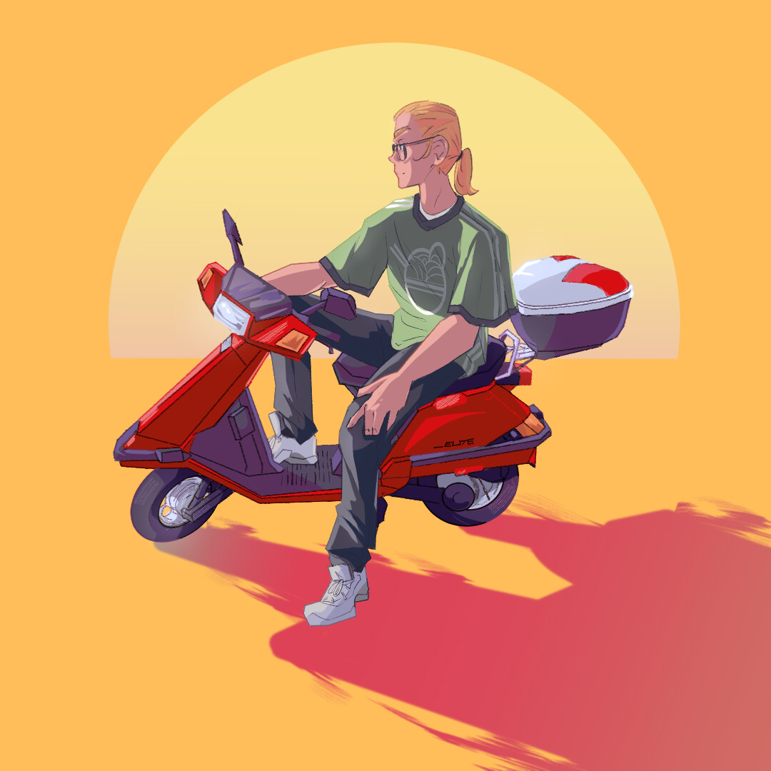 ArtStation - Scooter Boy