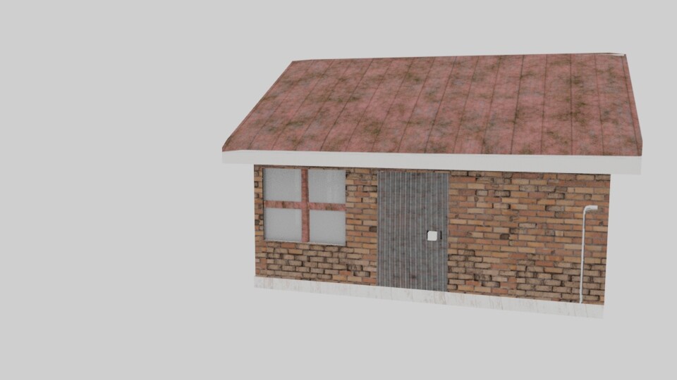 ArtStation - Simple_House PROJECT Portfolio