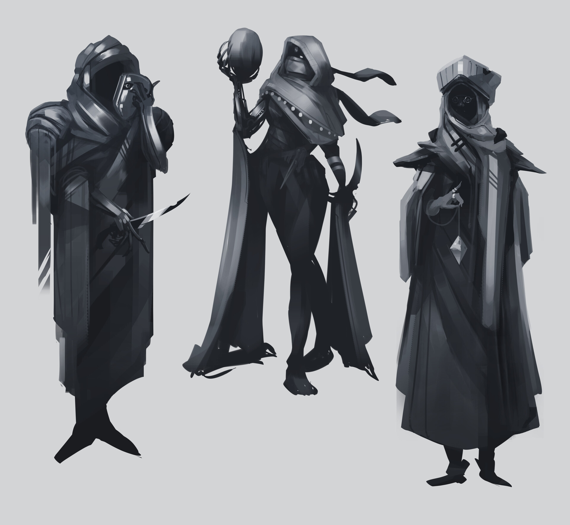 ArtStation - Silhouette Study #3