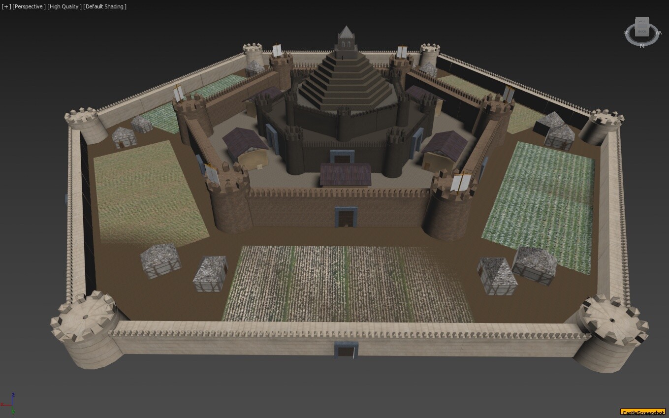 ArtStation - 3D Castle