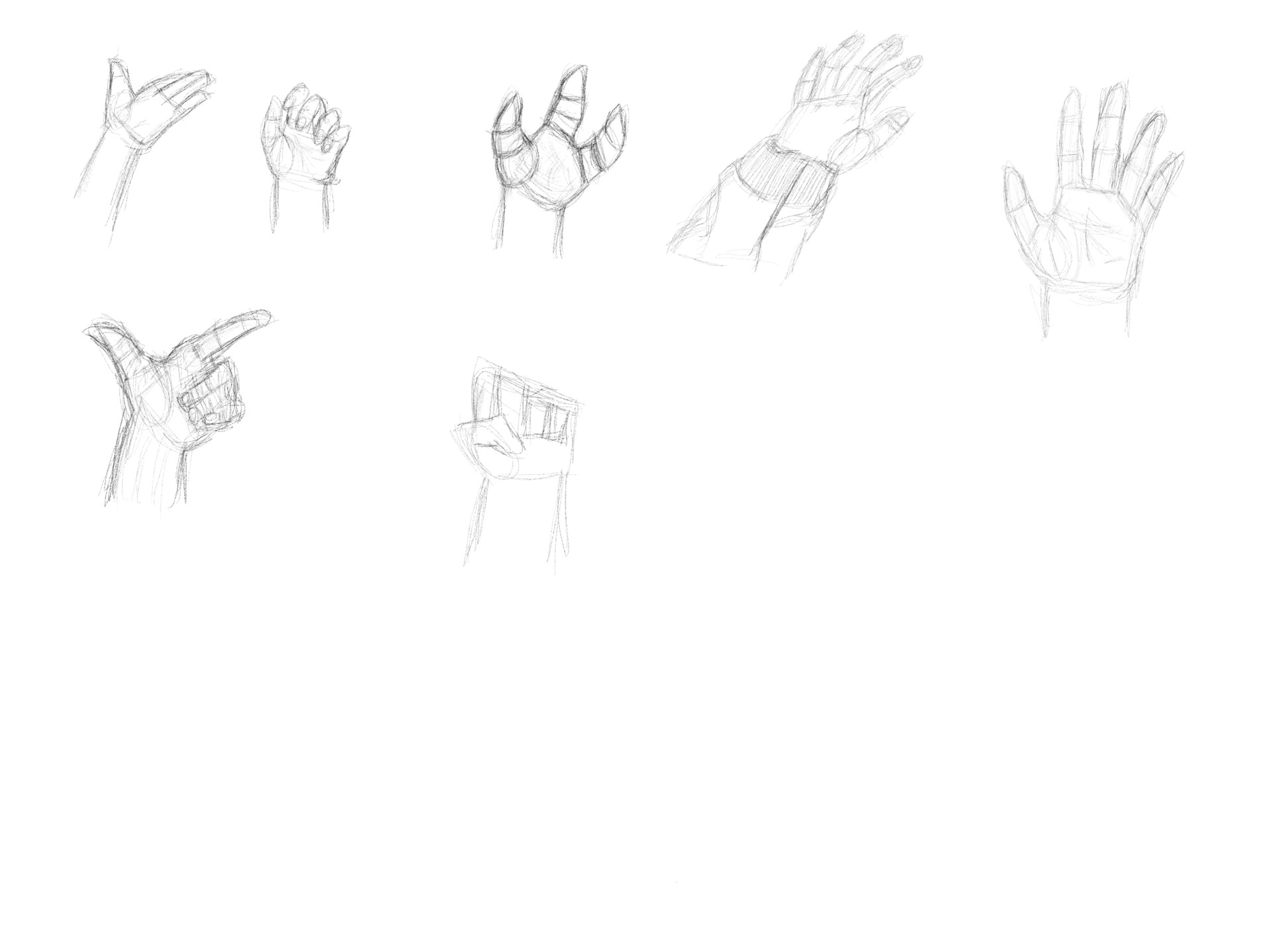 ArtStation - Facing your fear of drawing hands