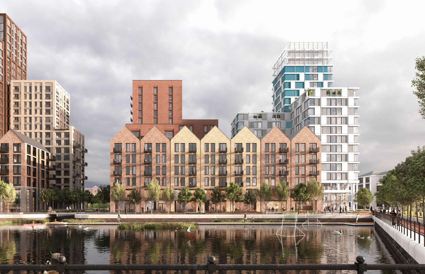 Maddy Mathias - Architectural Visualisation: Factory Fifteen