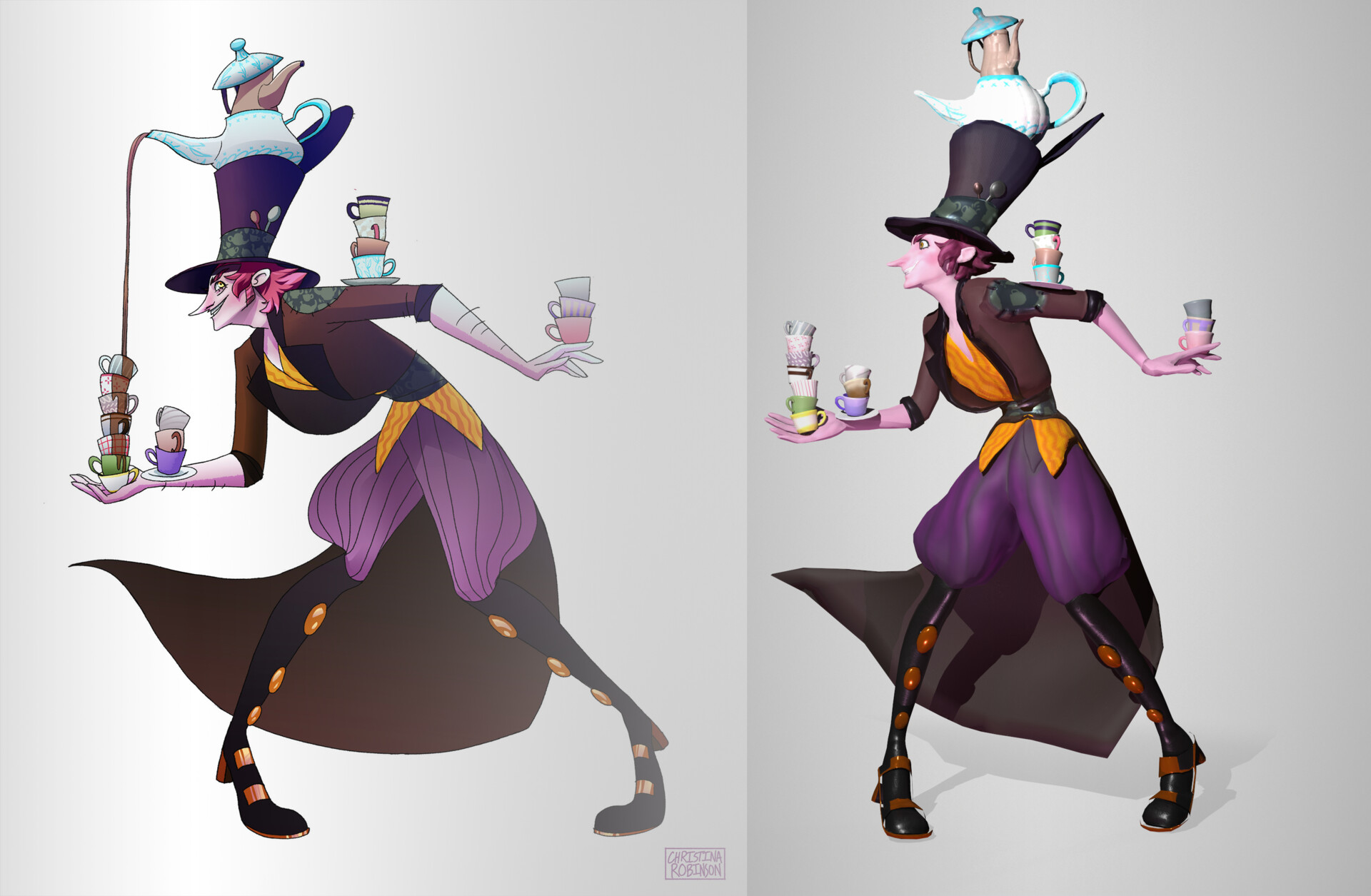 ArtStation - Mad Hatter 3D Sculpt