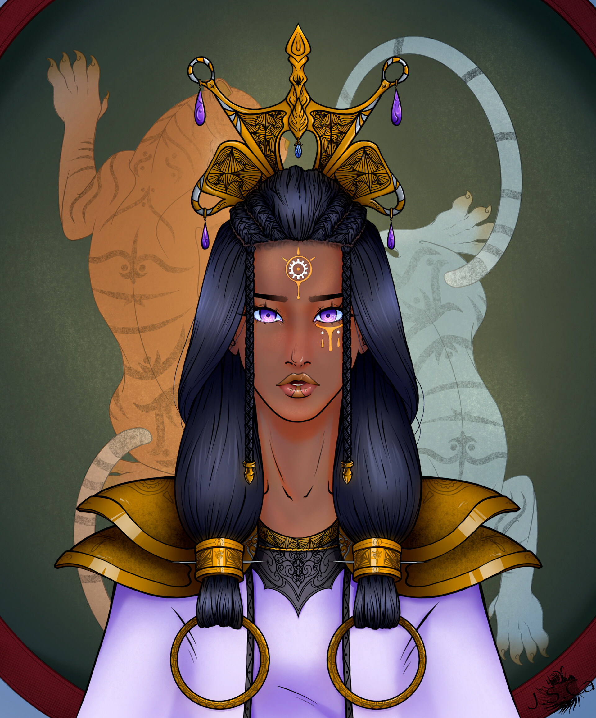 ArtStation - The Priestress