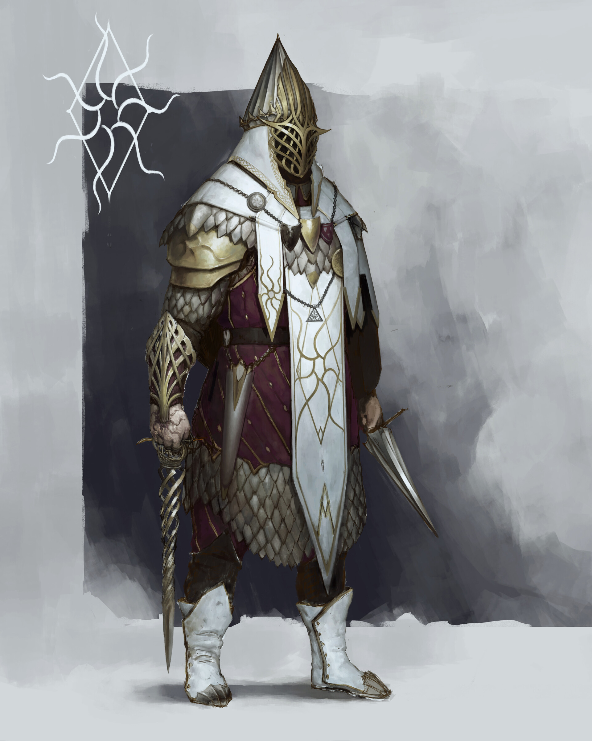 ArtStation - Priest of the sun Arsan