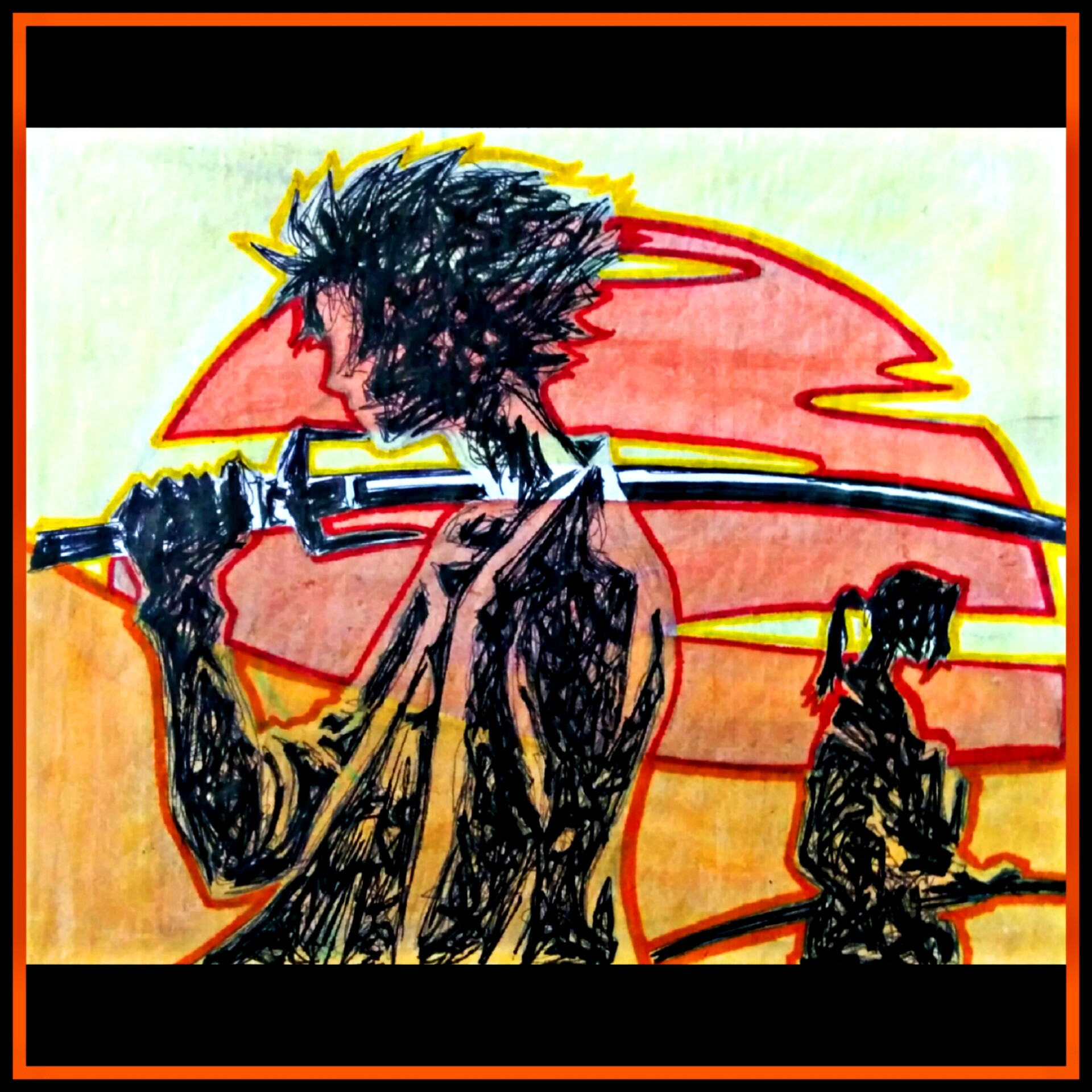 ArtStation - Mugen and Jin - Samurai Champloo