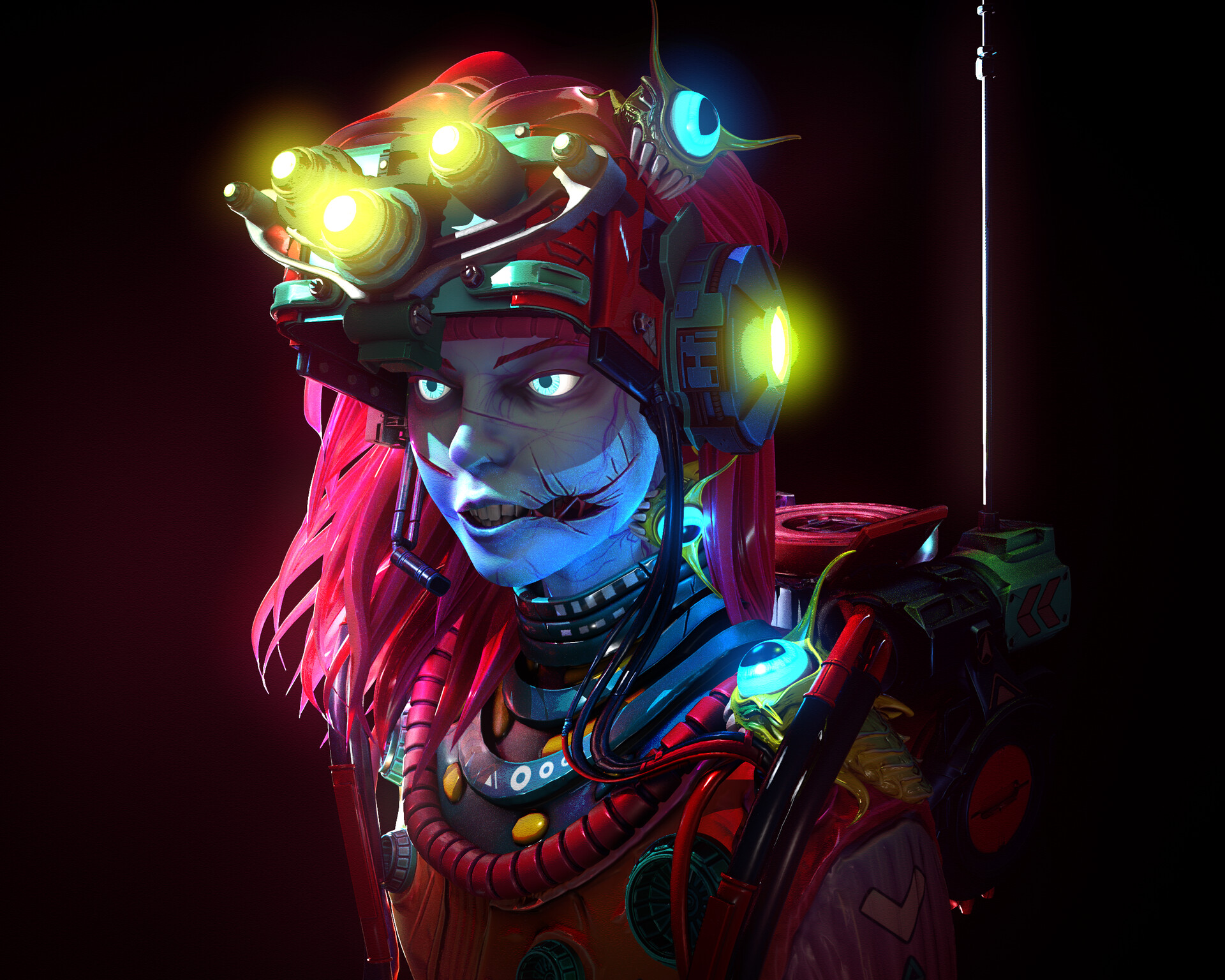 ArtStation - Sci-fi Zombie Astronaut