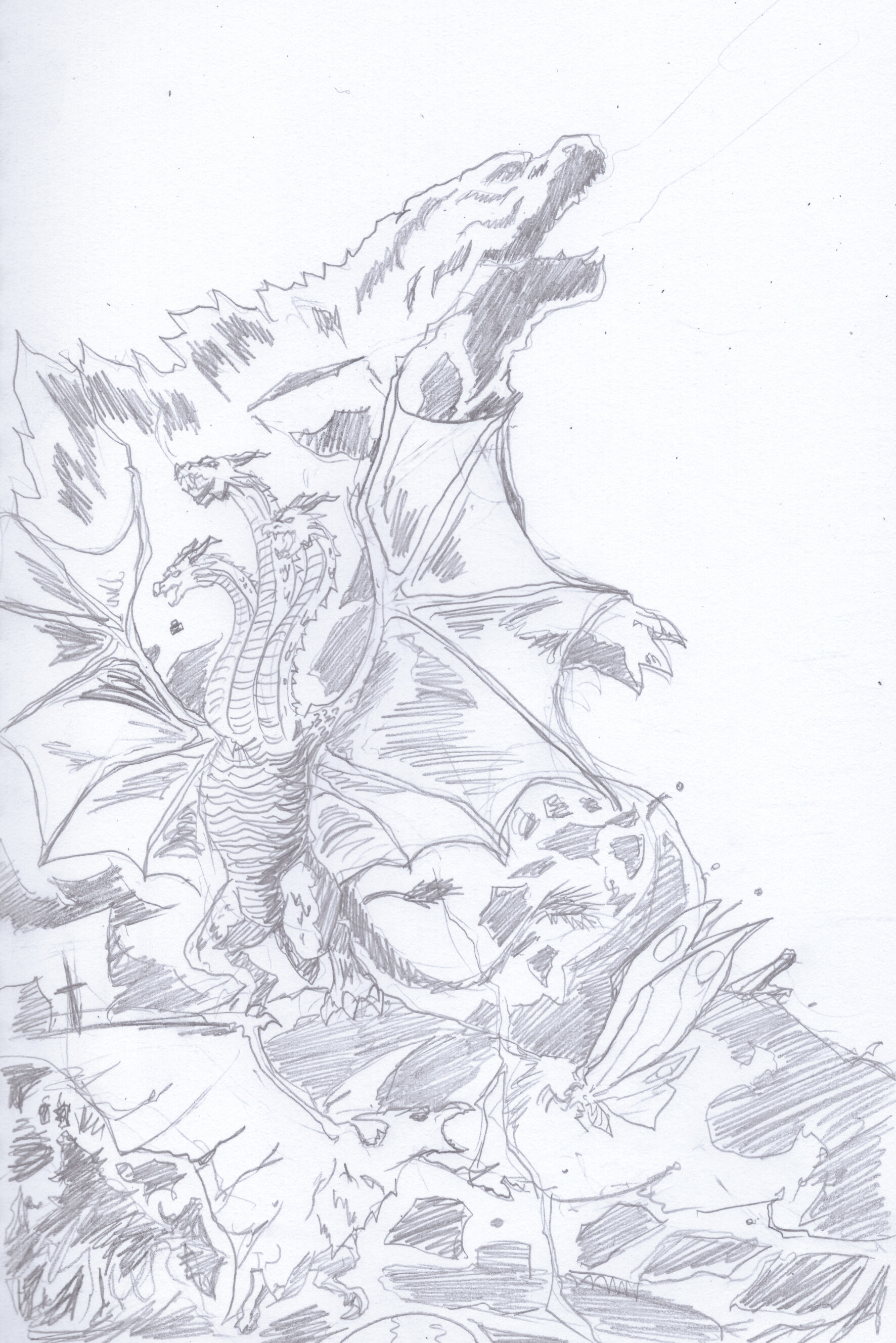 godzilla king of the monsters coloring pages 2019