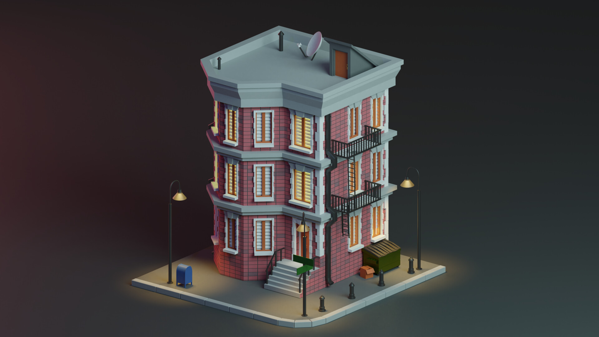 ArtStation - Apartment building