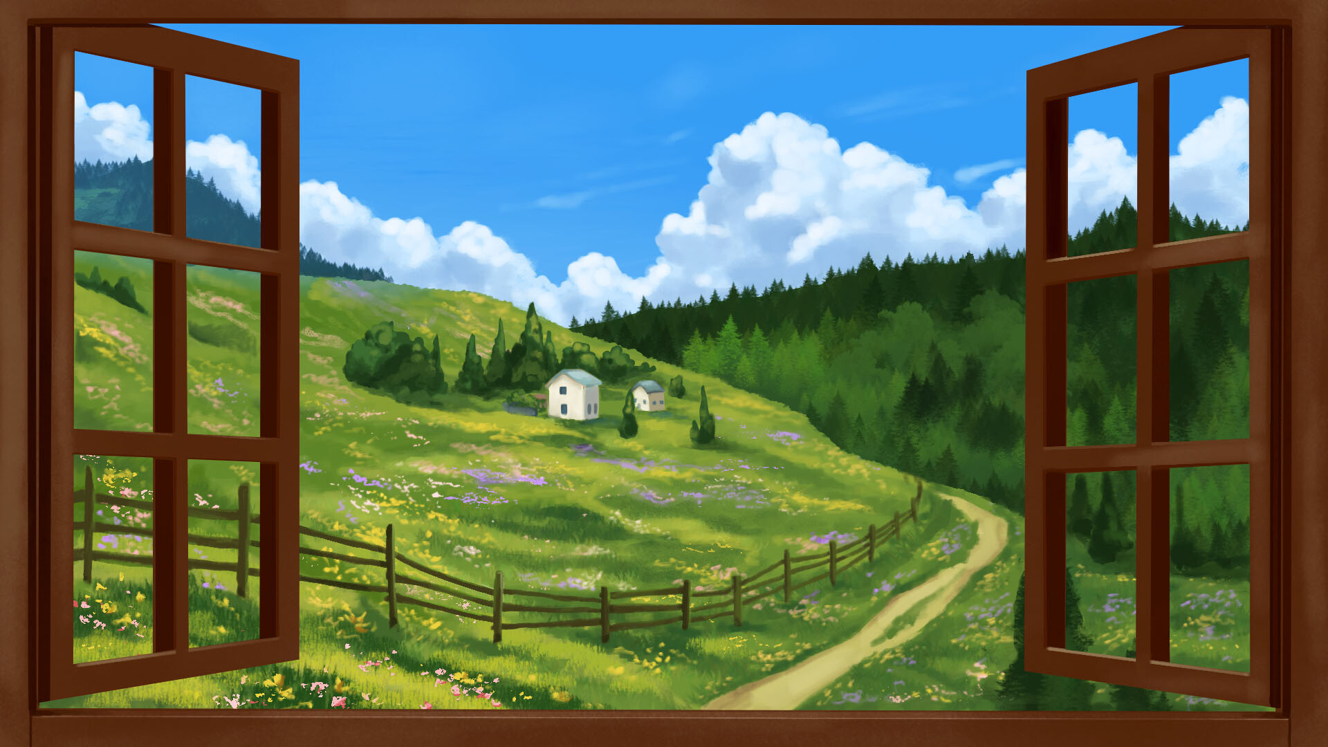 ArtStation - Window scenary