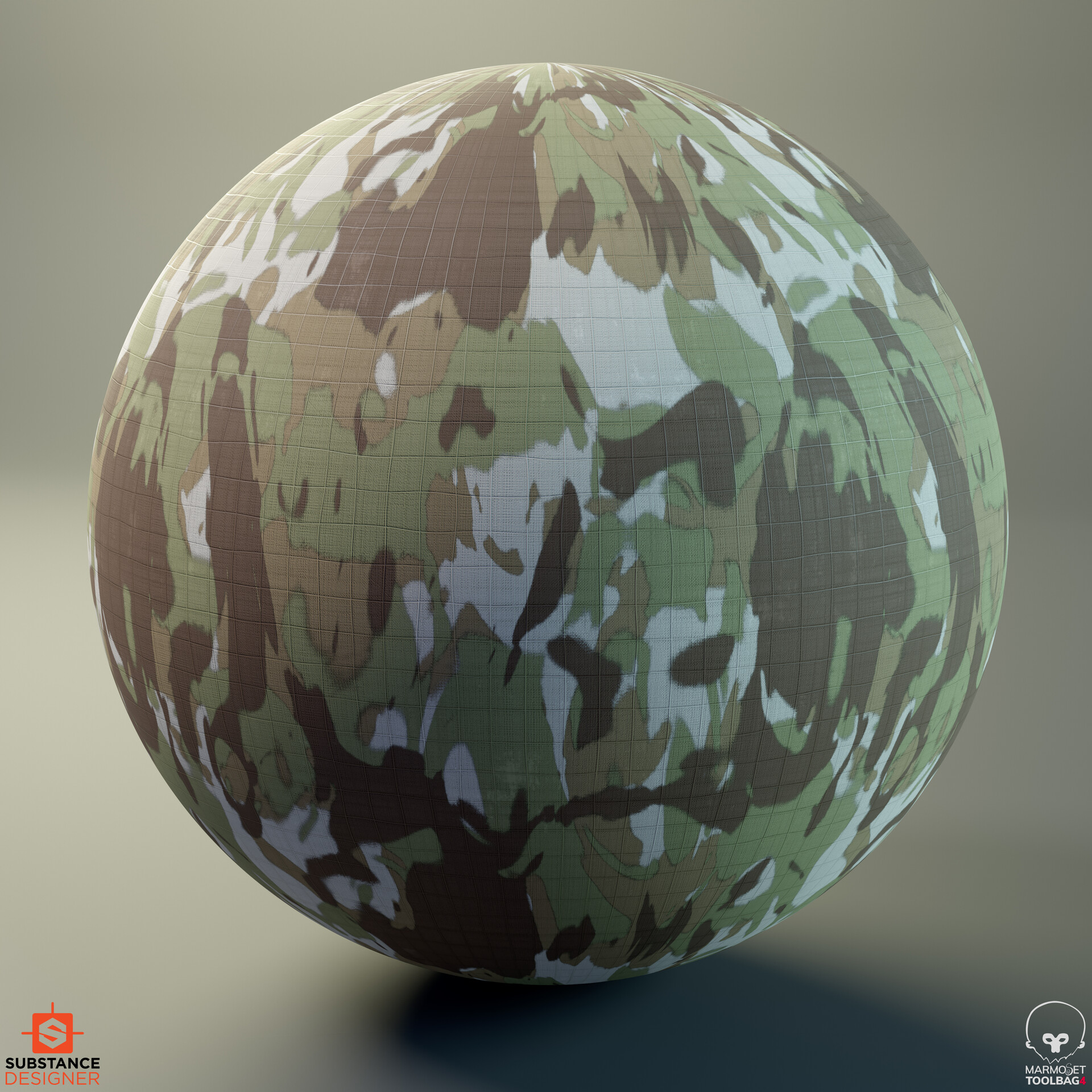 Andrew Findlay - Ripstop Camo DPM/MTP material