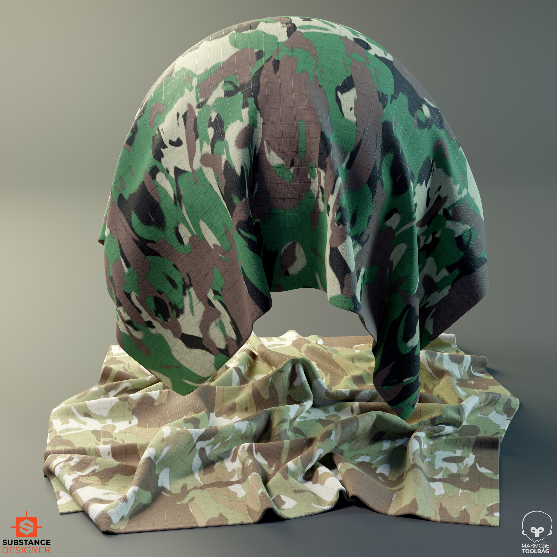 Andrew Findlay - Ripstop Camo DPM/MTP material