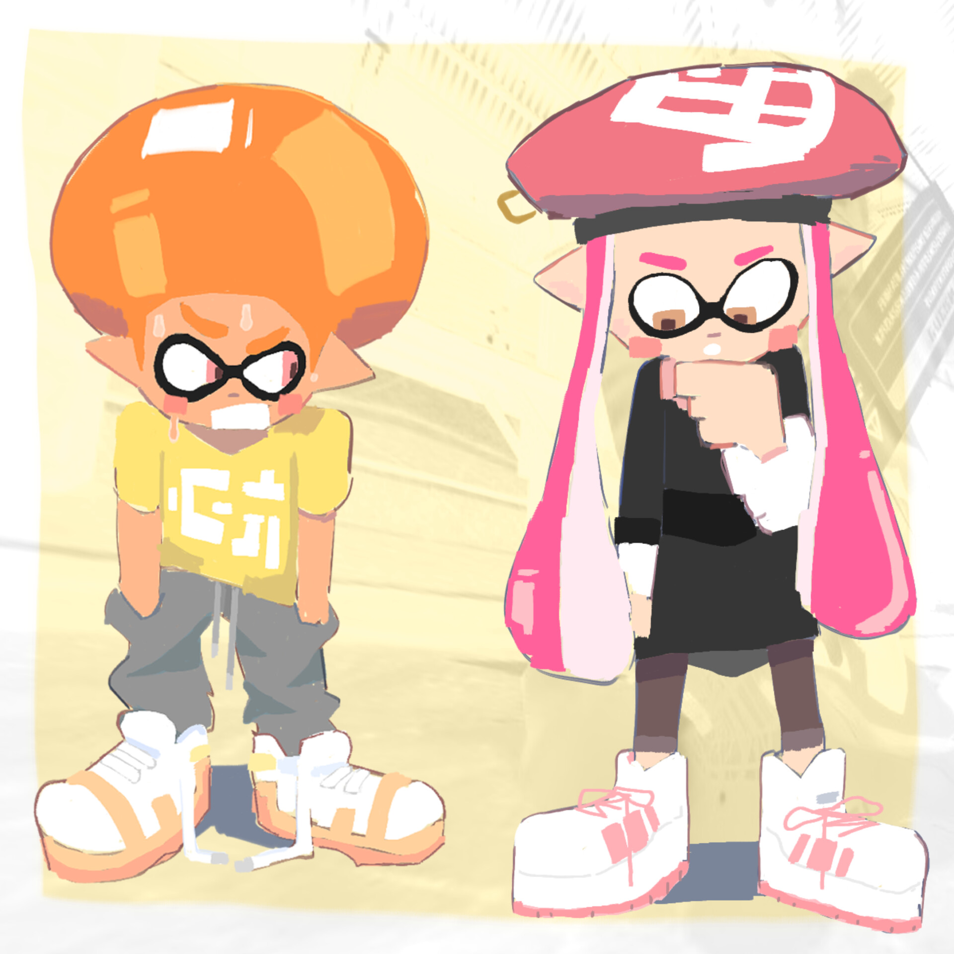 ArtStation - Splatoon guys