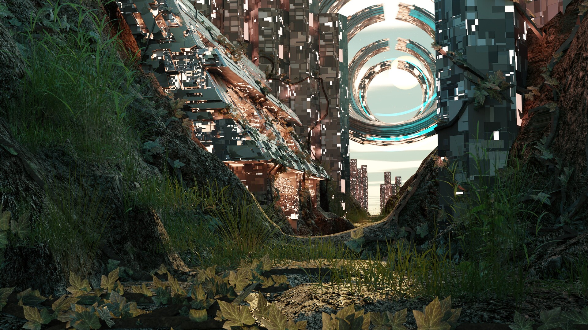 sci fi ruins