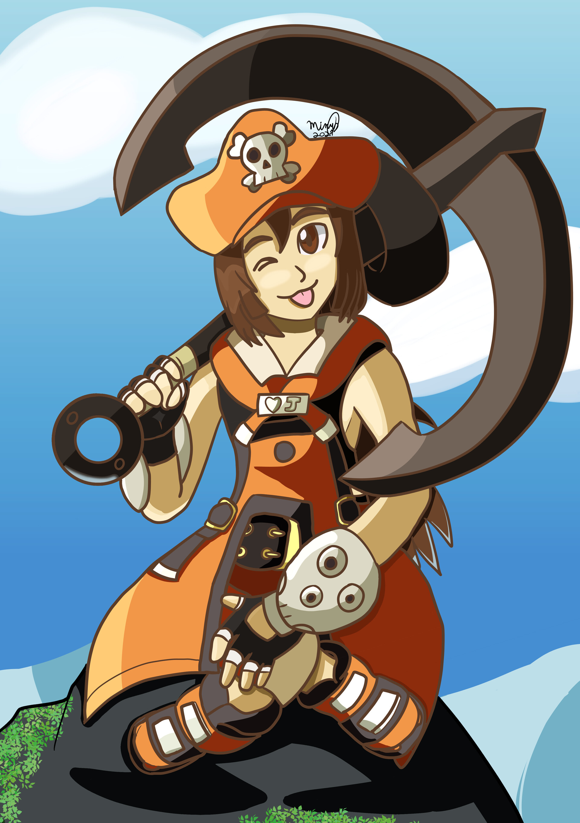 ArtStation - May - Guilty Gear Xrd