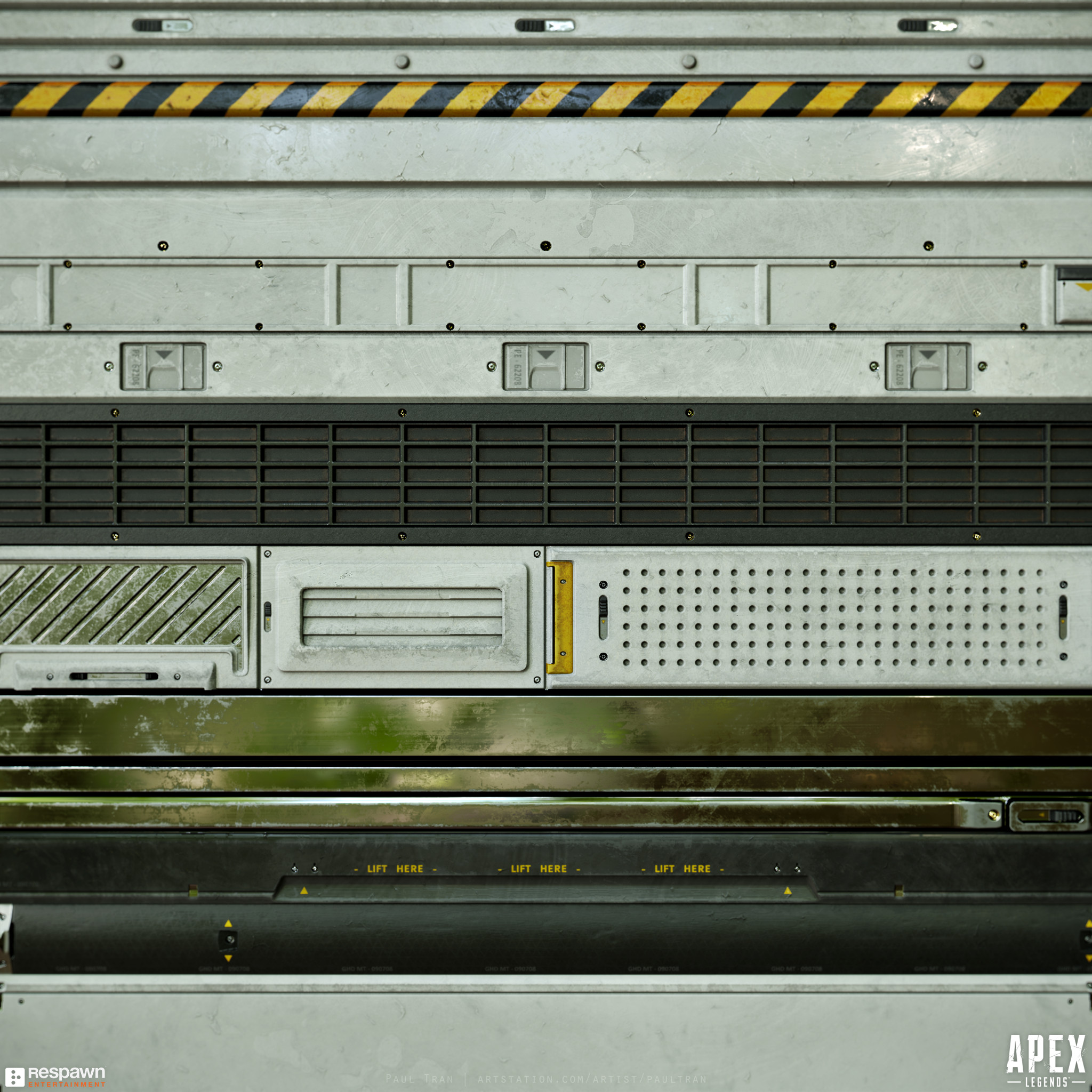 Paul Tran - Apex Legends - Storm Point - Materials