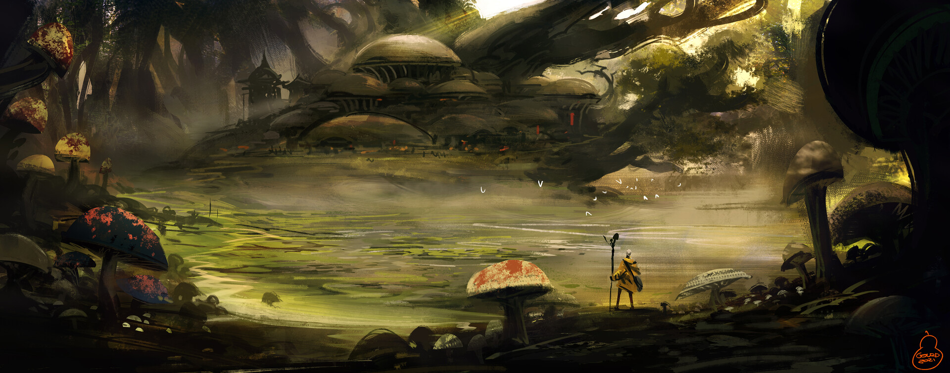 ArtStation - shroom towns