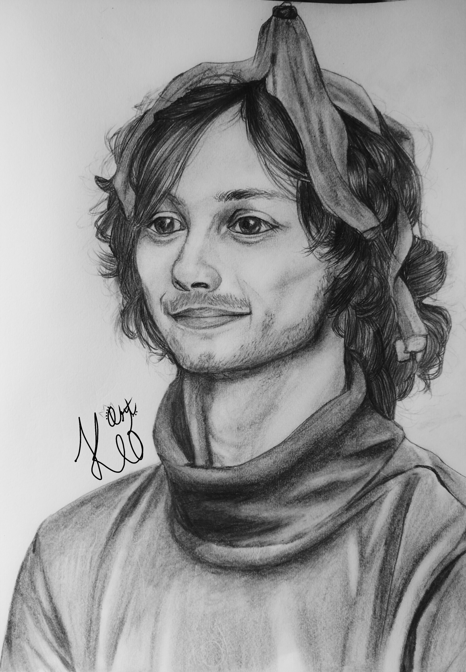 Artstation Matthew Gray Gubler Commission