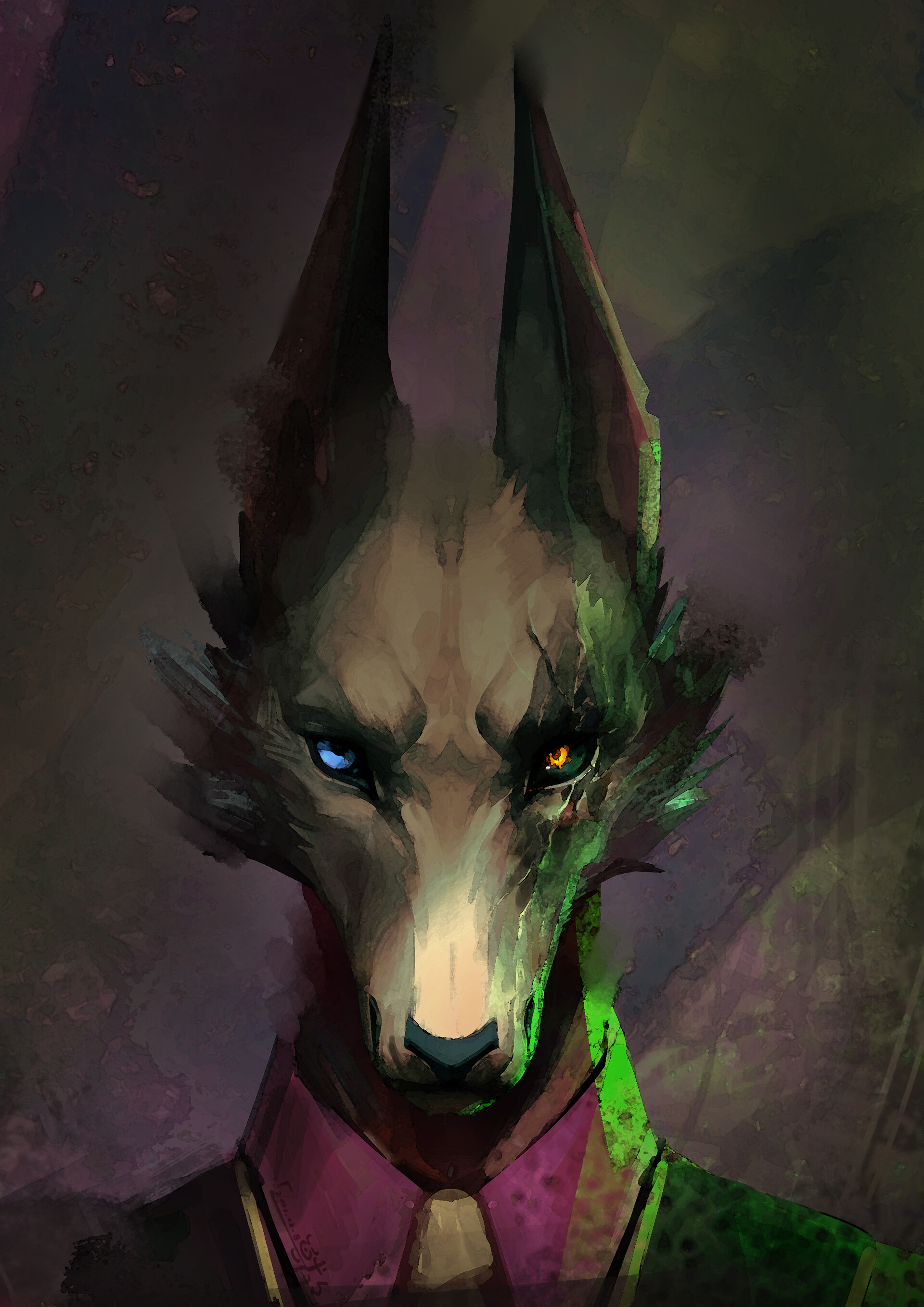 ArtStation - Arcane Silco，like a wolf