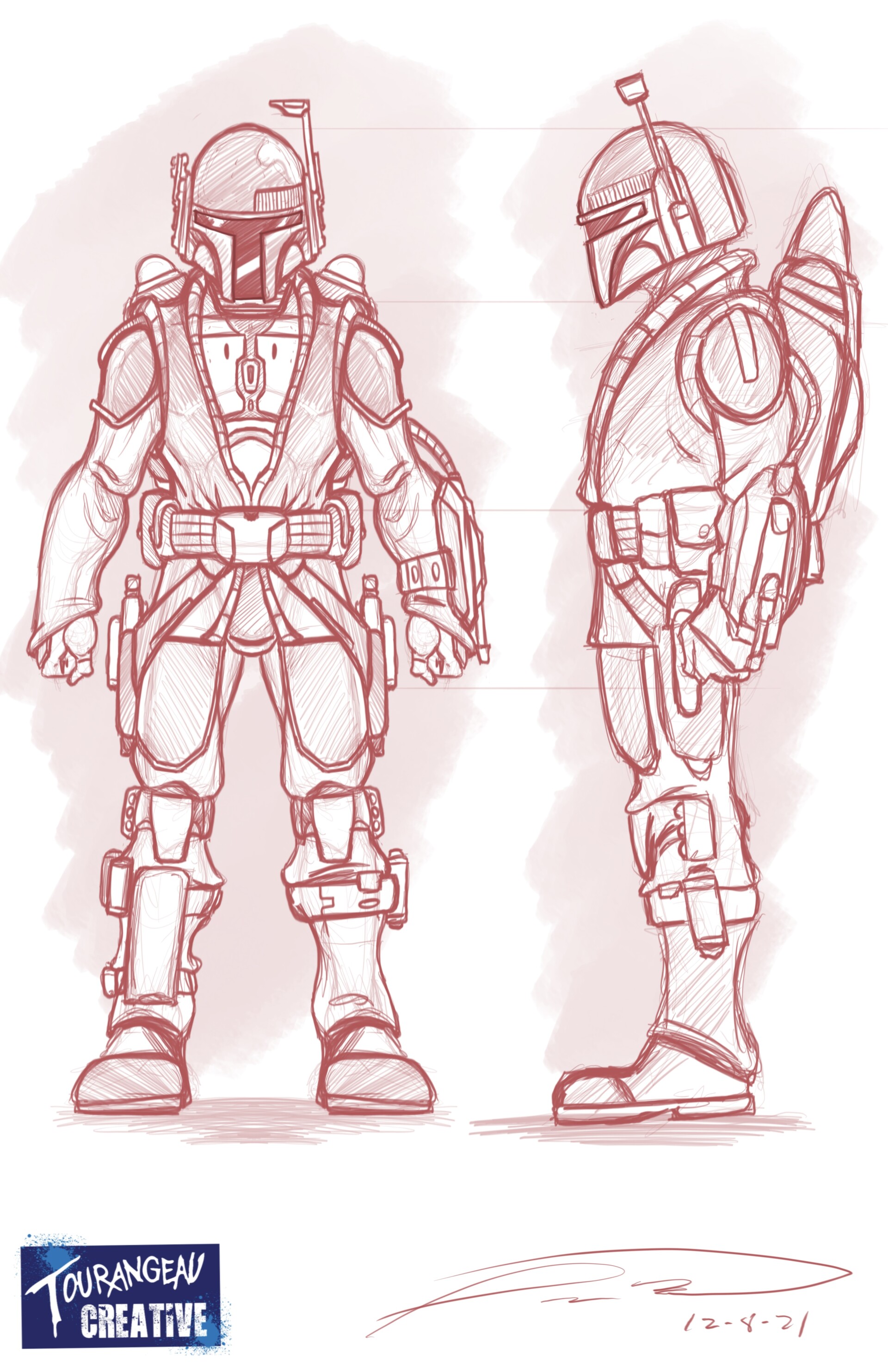 ArtStation - Mandalorian concept