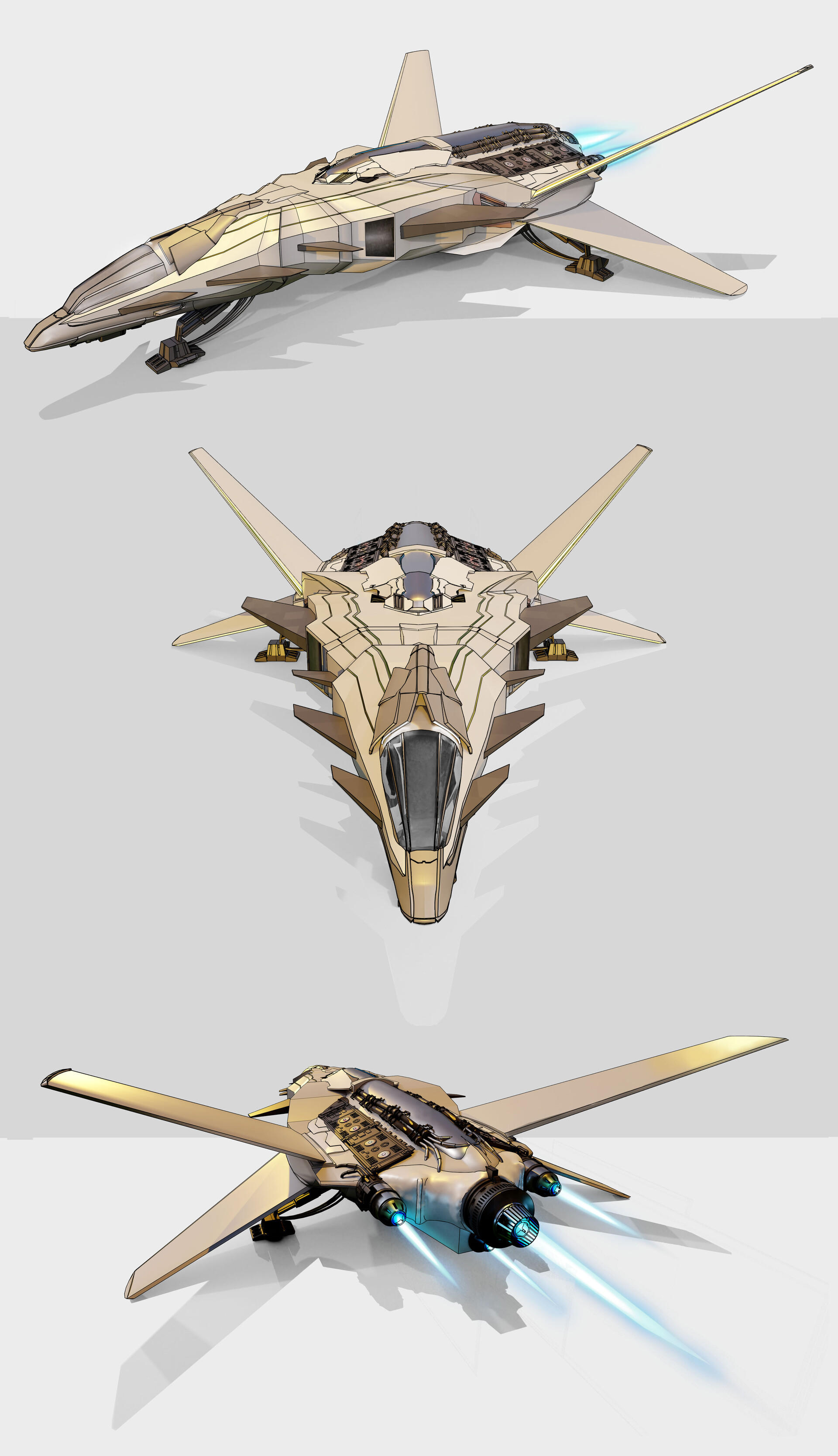 ArtStation - Spaceship