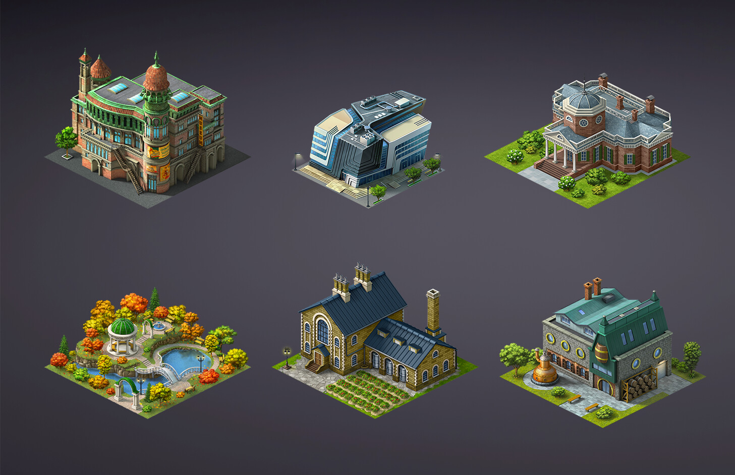 Game Insight - Buildings