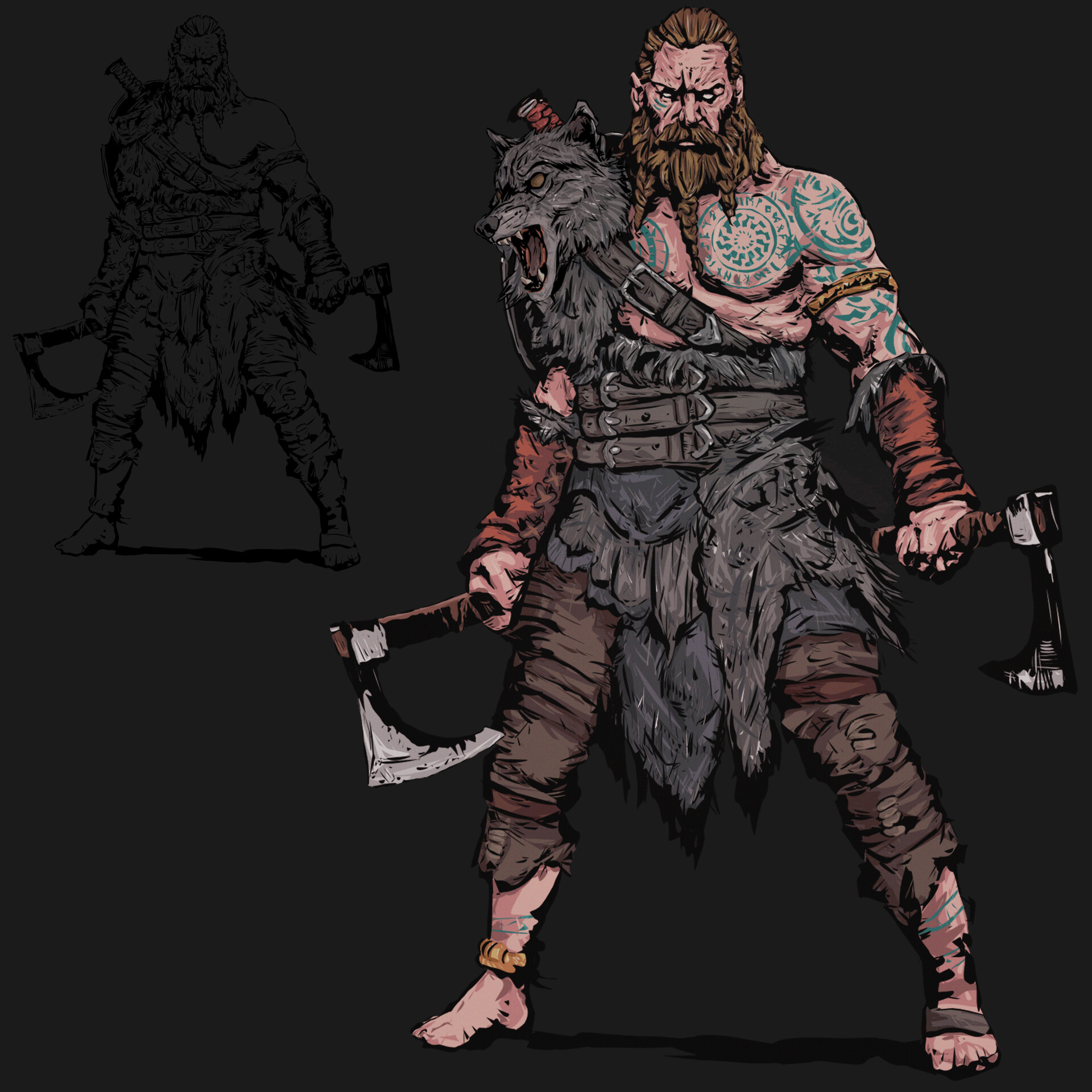 ArtStation - The Barbarian