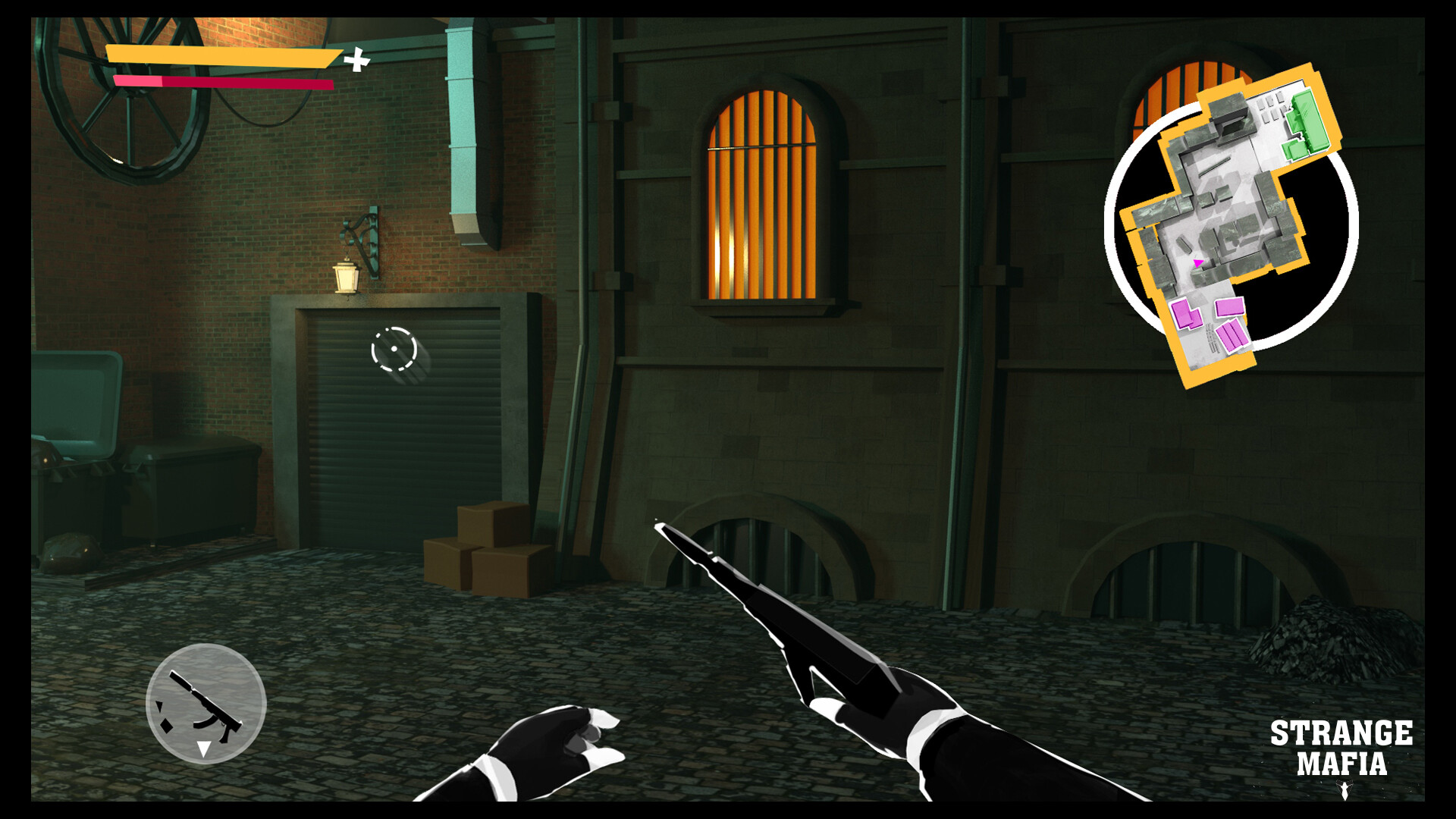 ArtStation - Strange Mafia - User interface, UX