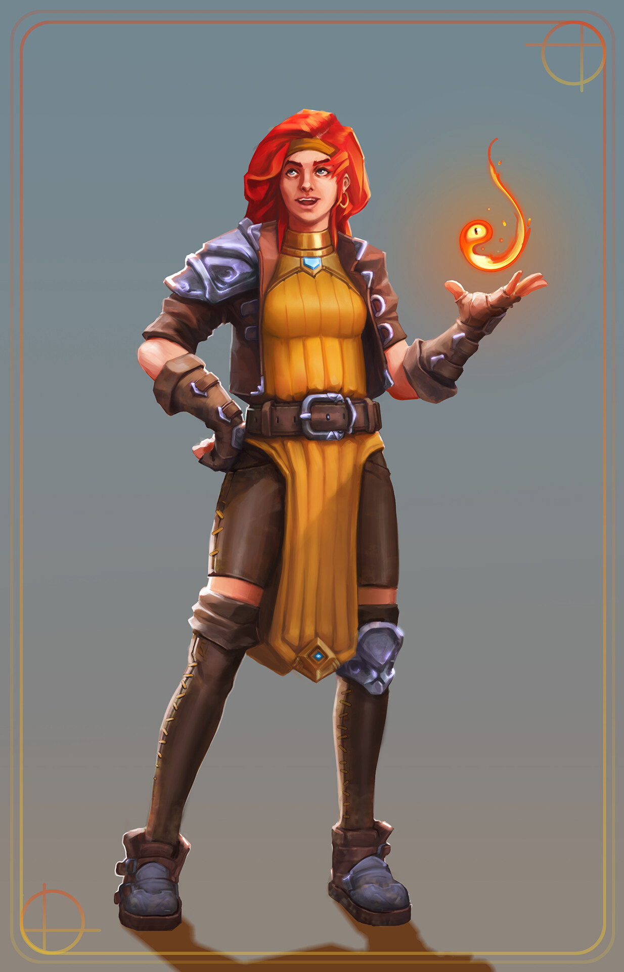 ArtStation - Fire Mage Redesign