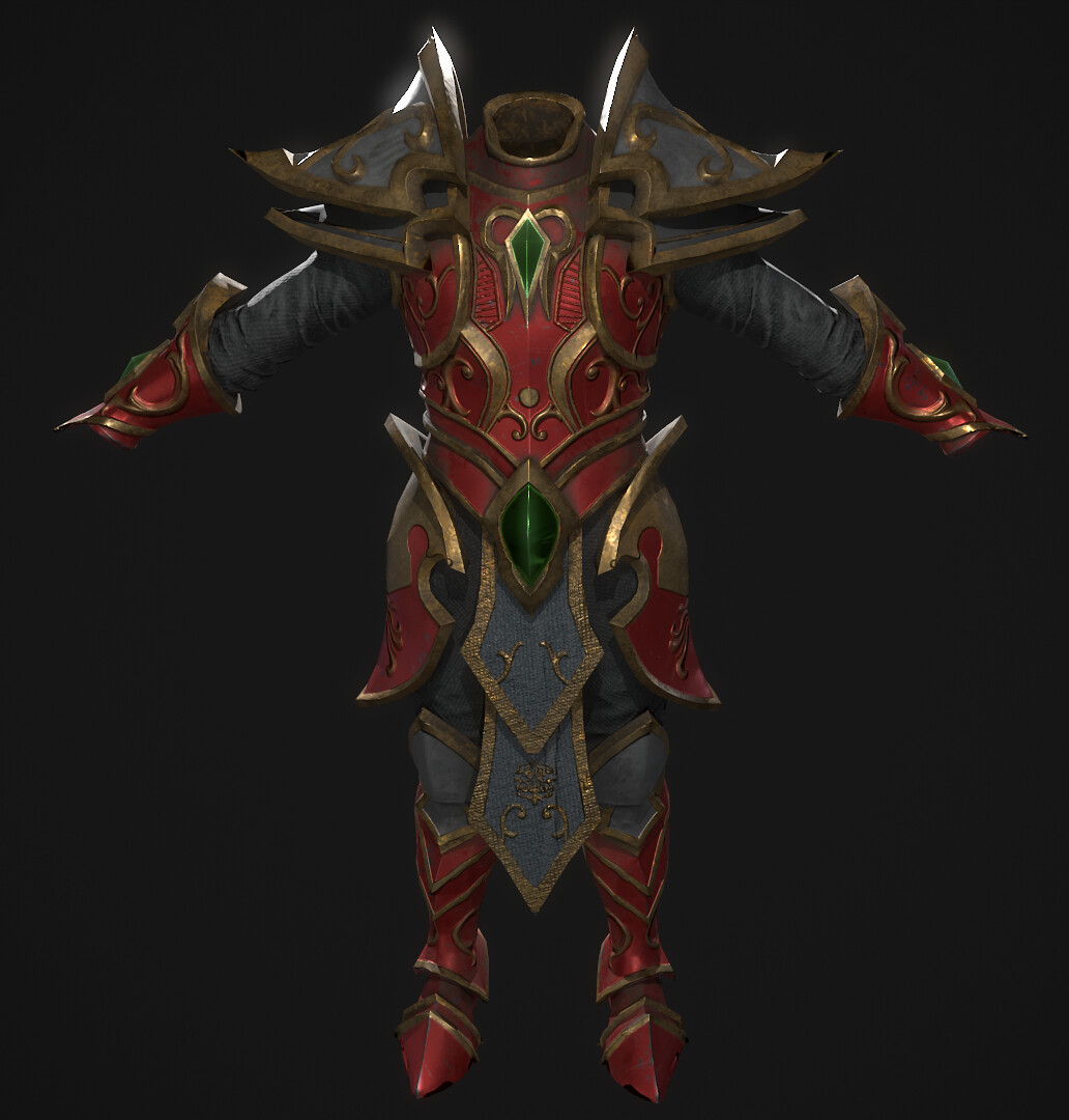 ArtStation - Blood Elf Armor