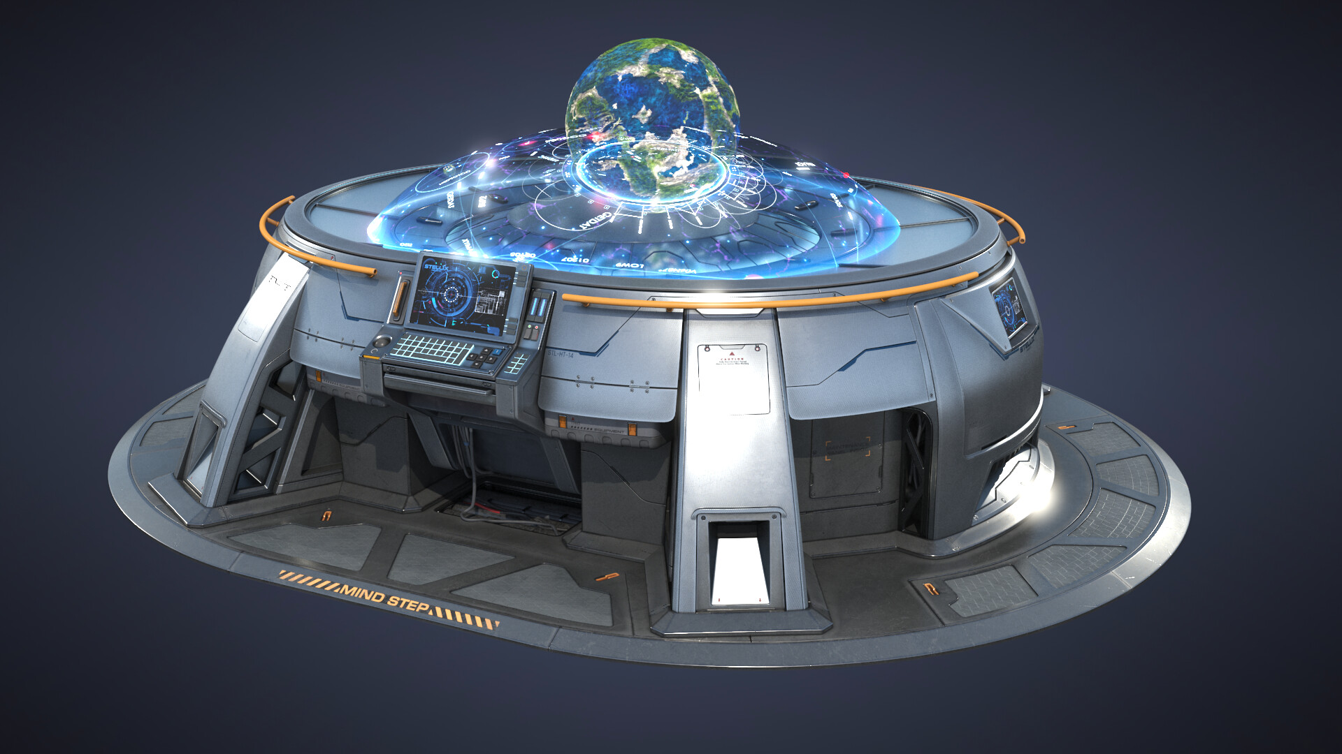 ArtStation - Holo table