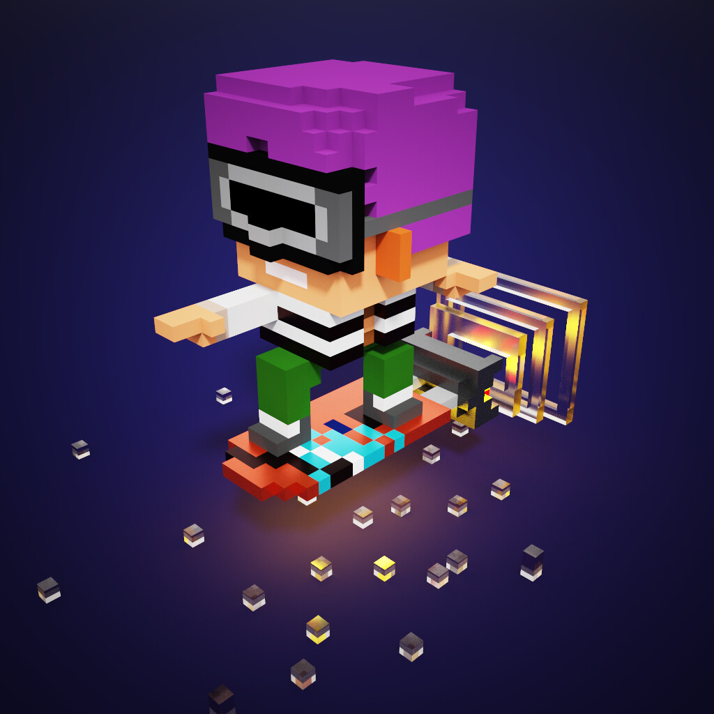 ArtStation - Flying Skateboard 3 of 3