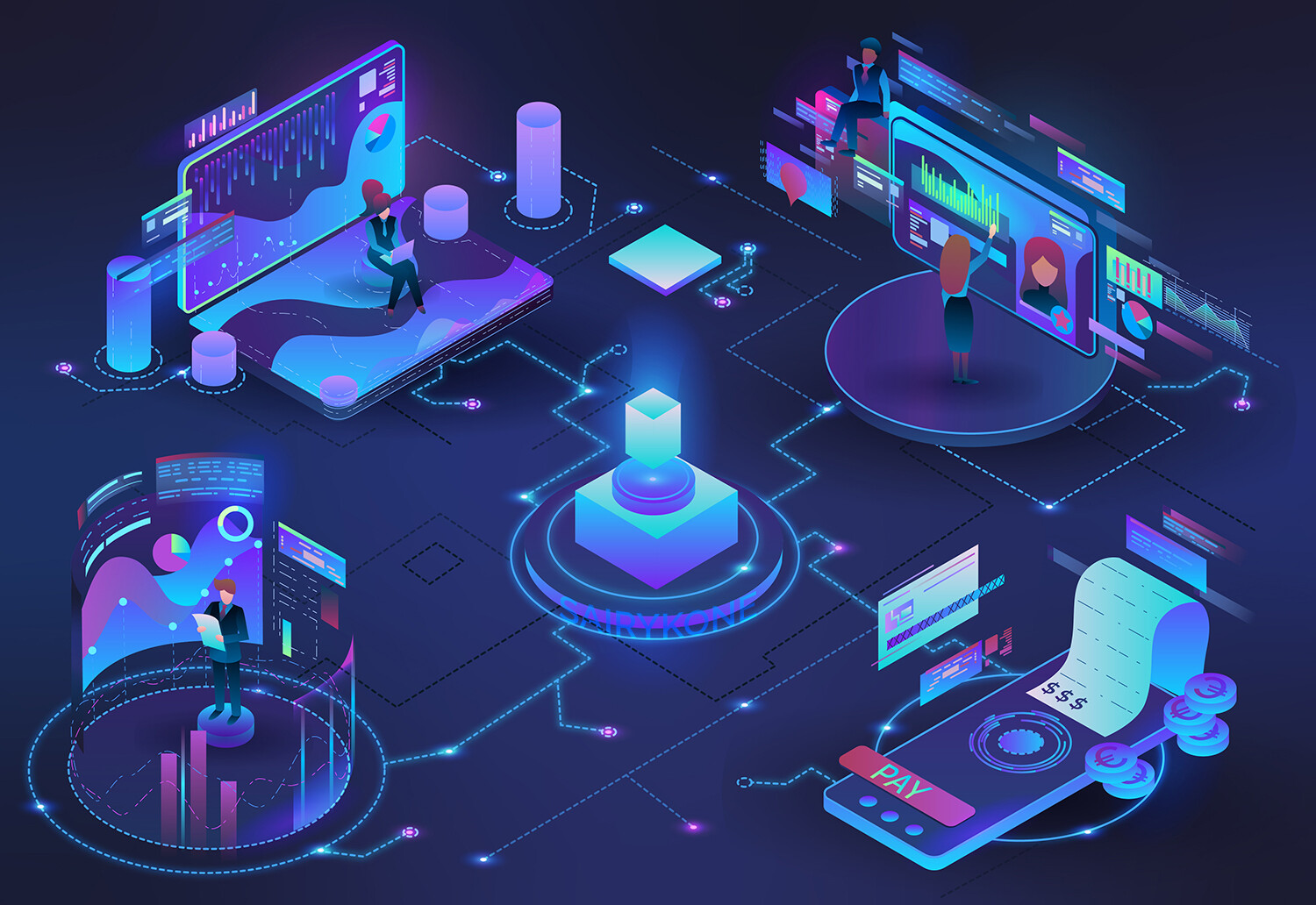 ArtStation - Isometric illustration // Vector