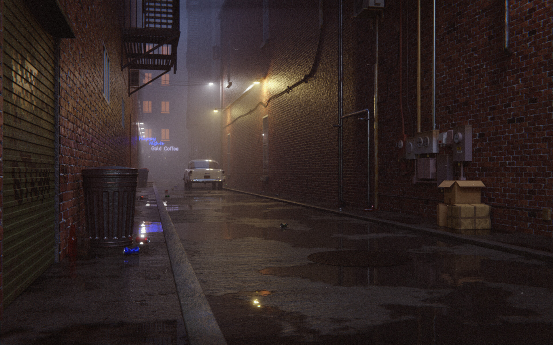 ArtStation - Back Alley