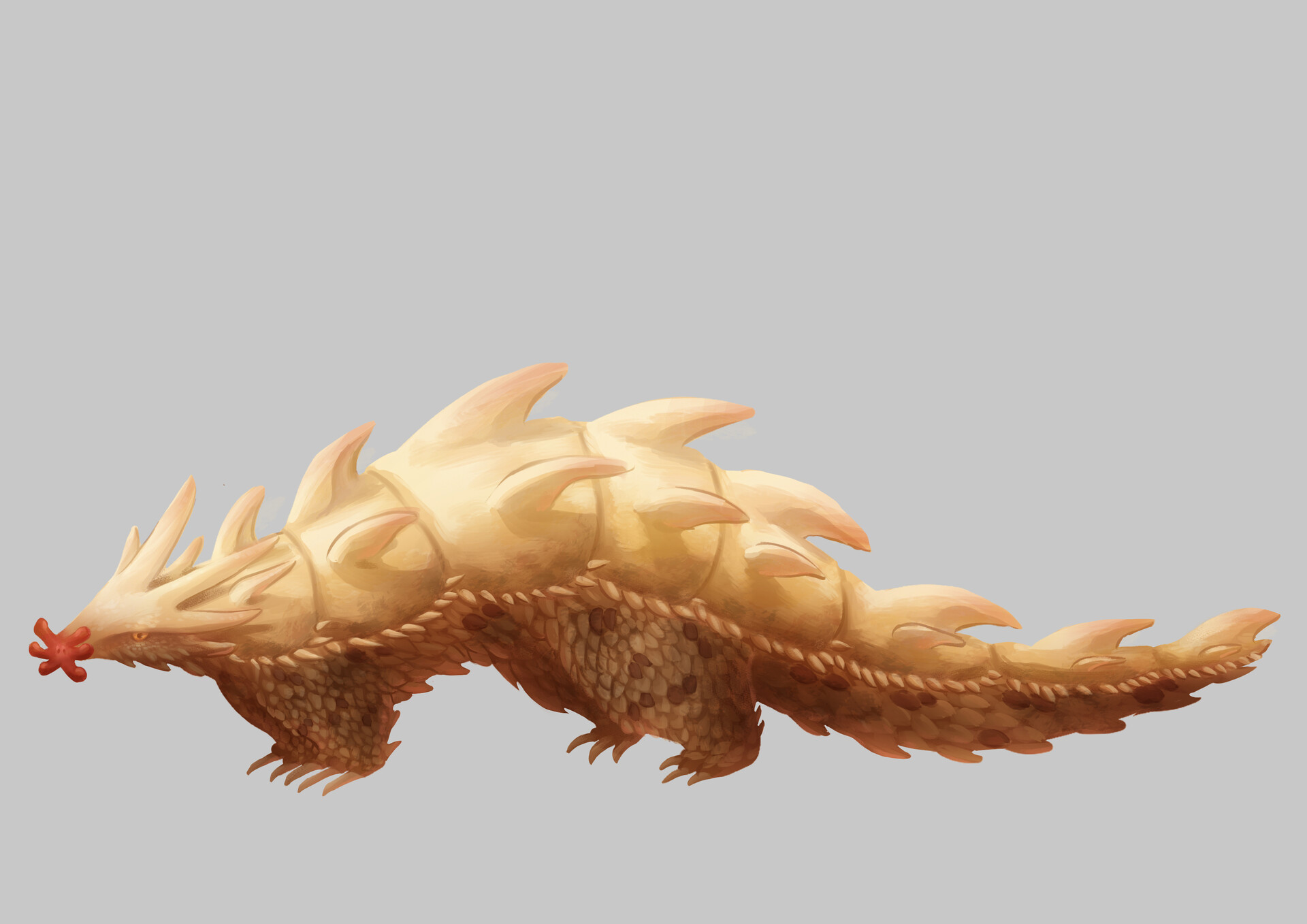 ArtStation - Creature Design - The Red Lagoon