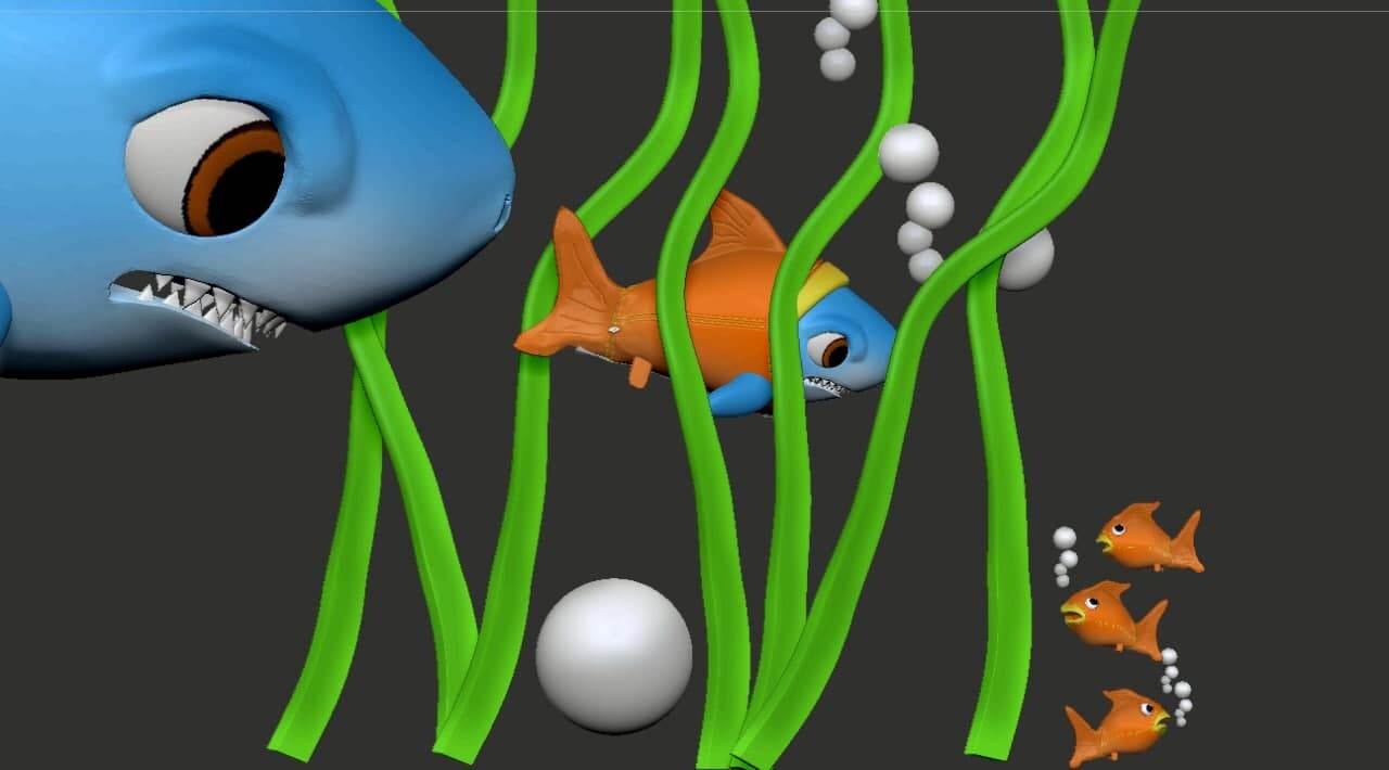 ArtStation - baby shark