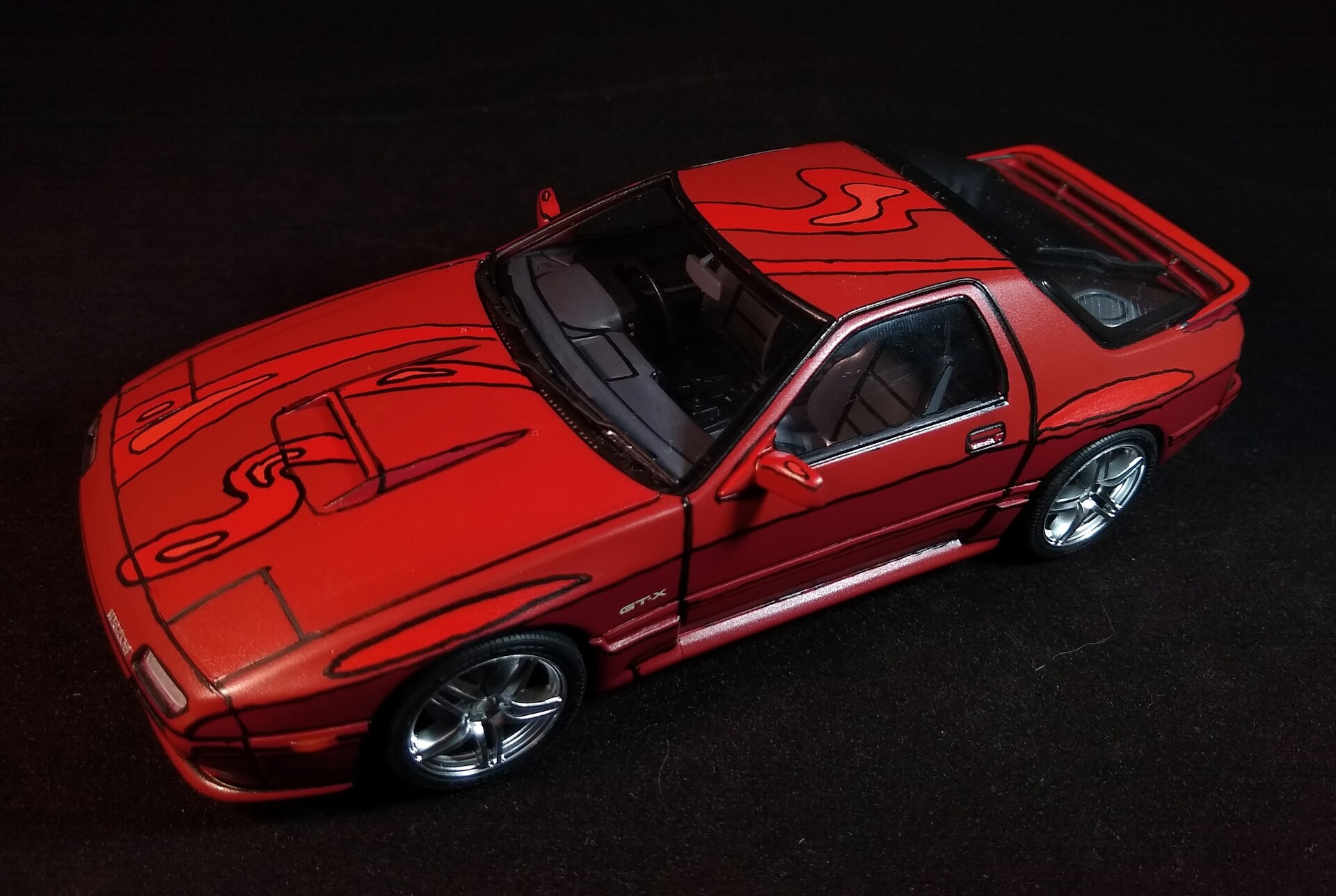 ArtStation - 1989 Rx7 cel shade