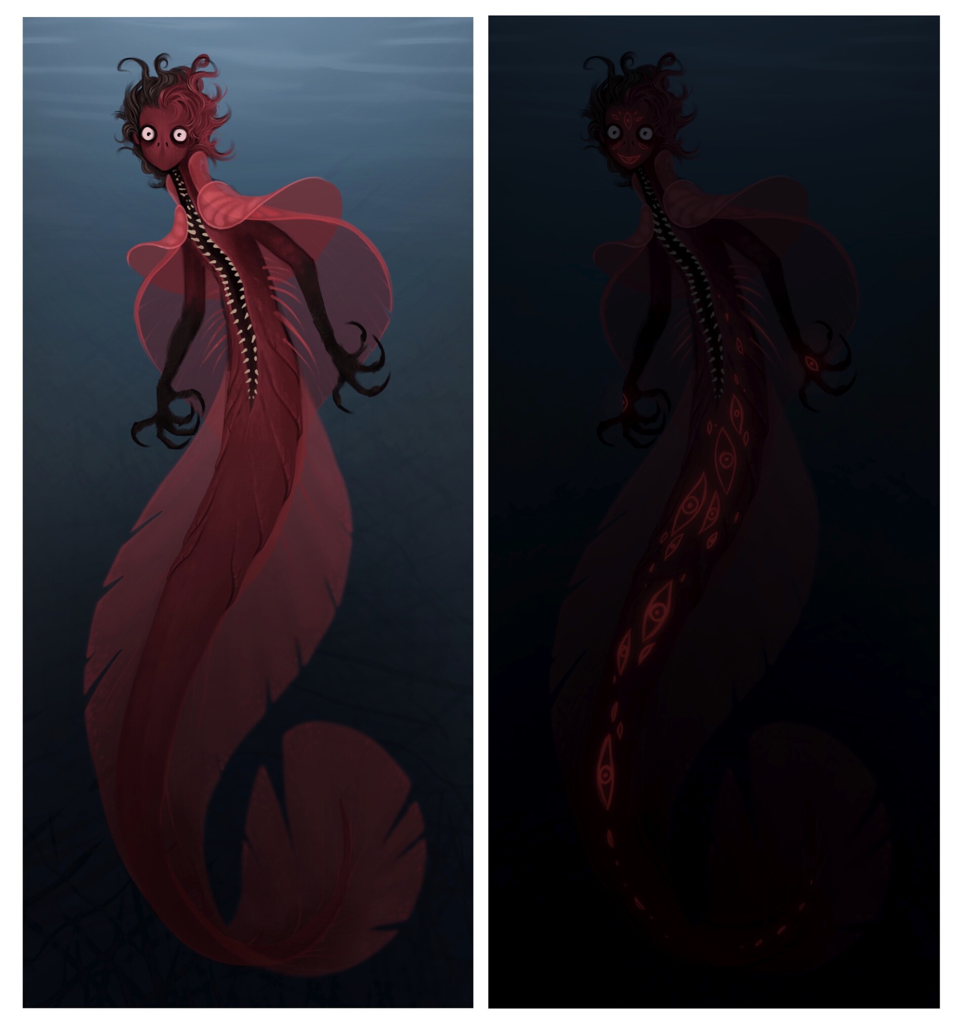 ArtStation - Fish-person 2