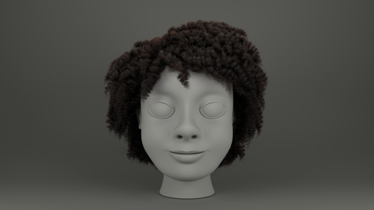 ArtStation - Maya Hair - Personal Project