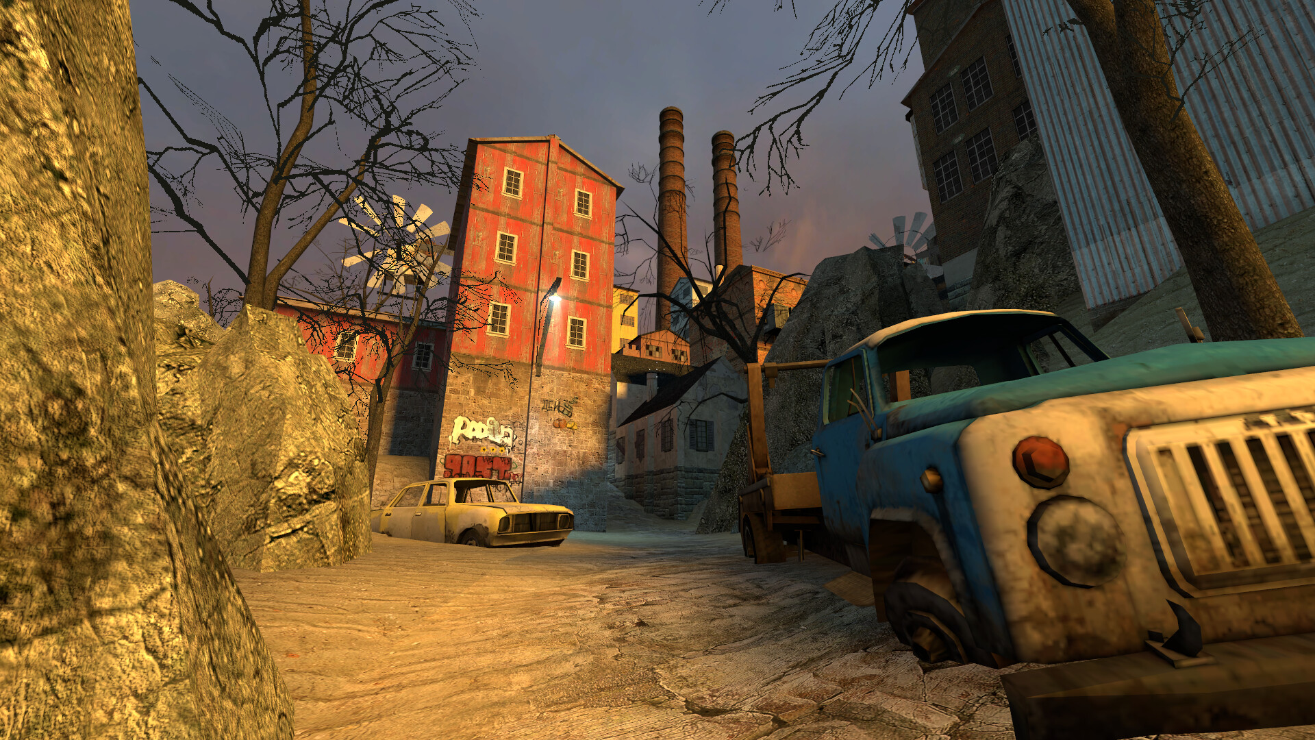 ArtStation - HL2 beta quarry town recreation