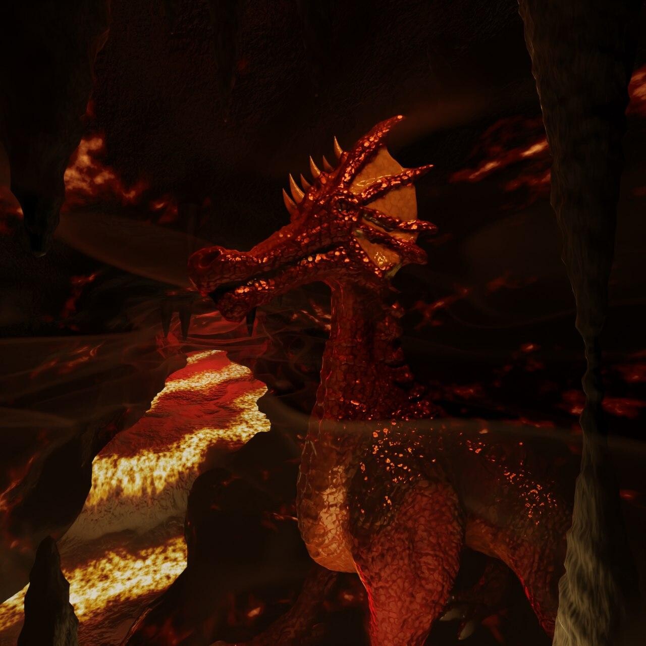 ArtStation - Red Dragon