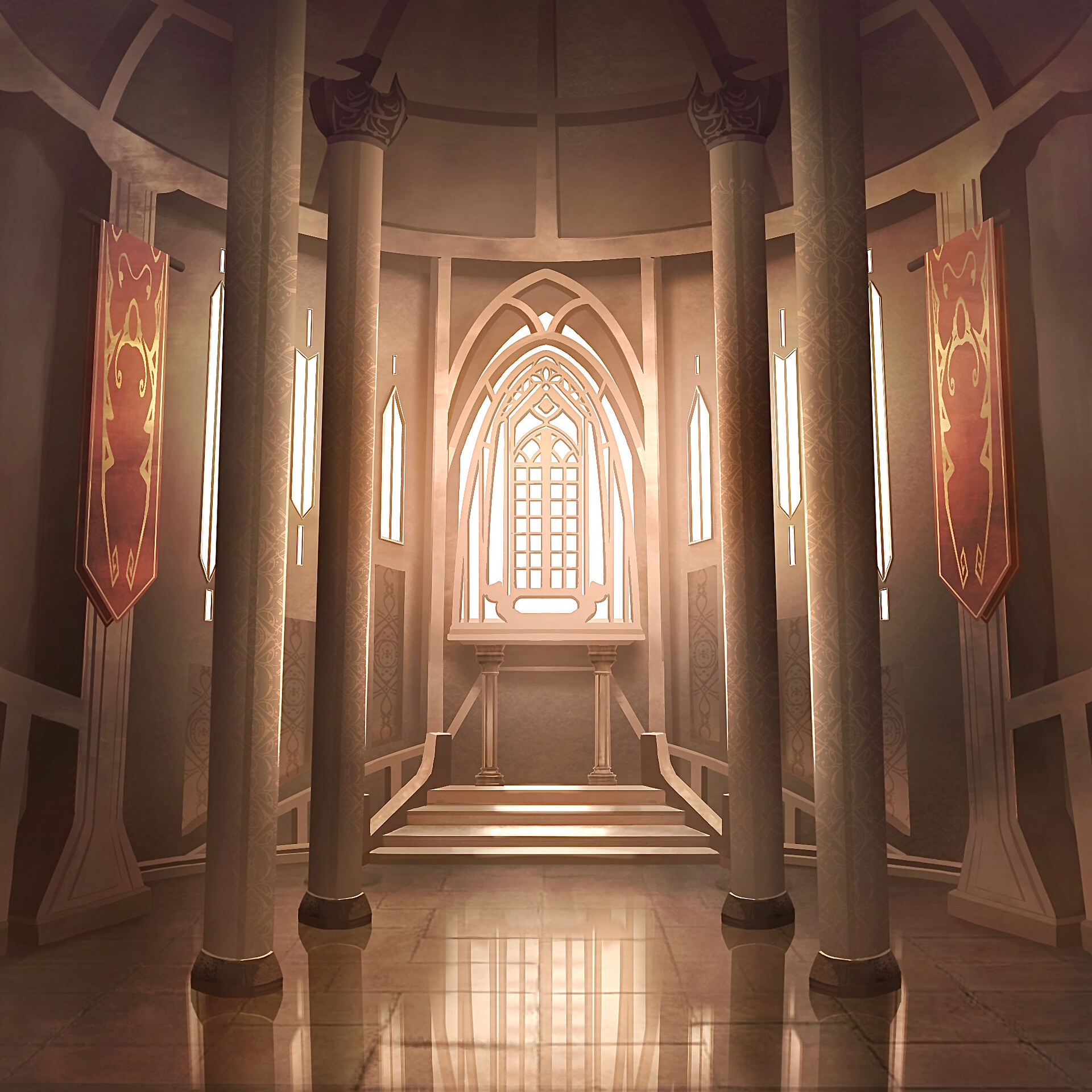 ArtStation - Fantasy castle for game