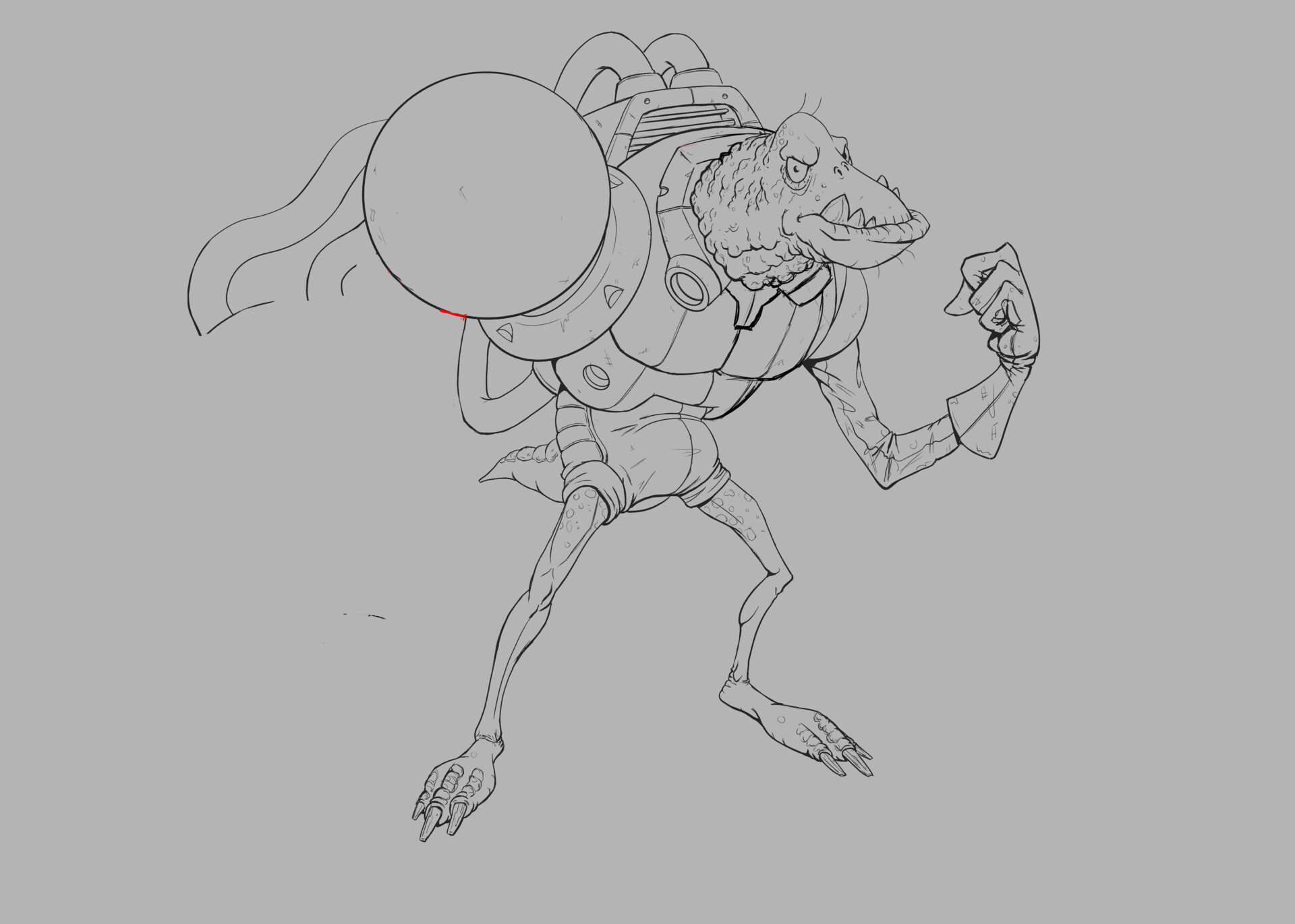 tmnt dogpound and fishface coloring pages