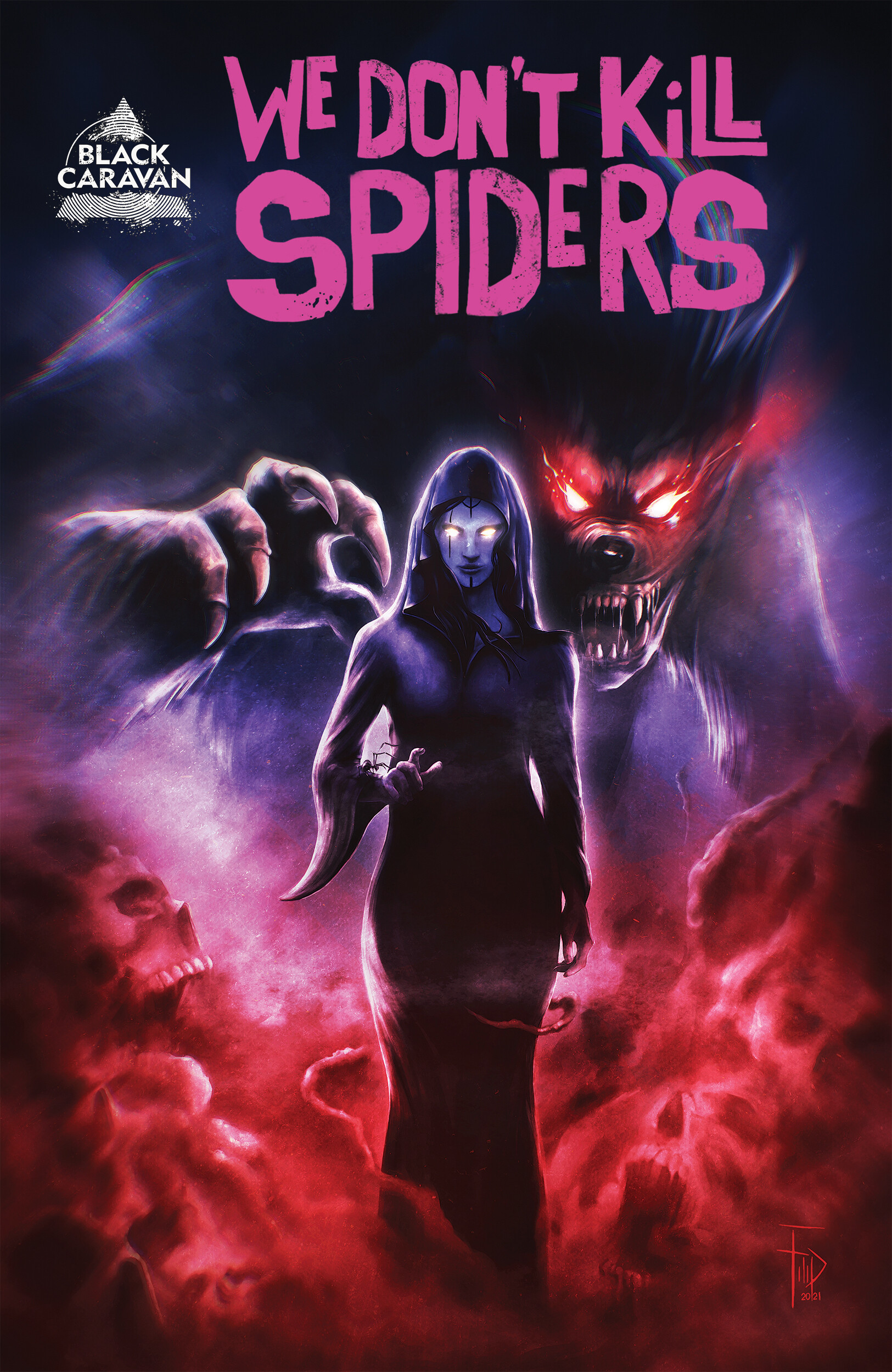 Filip Ivanović - We Don't Kill Spiders #1 Variant Cover