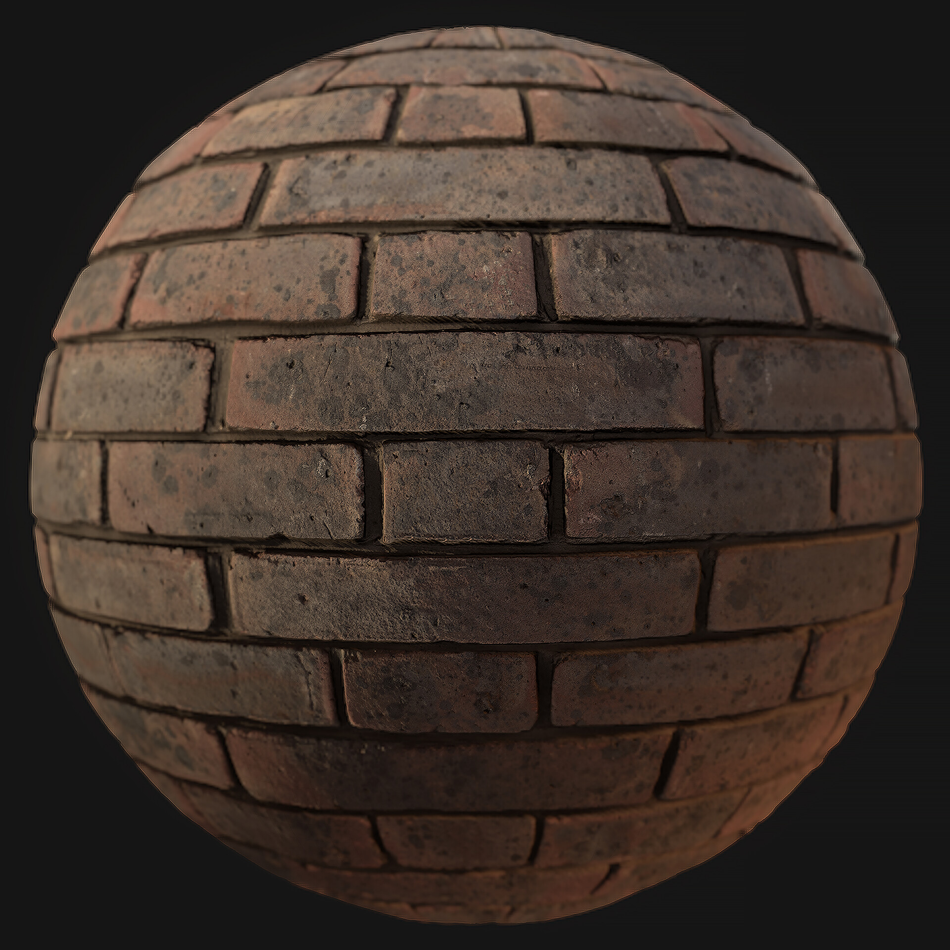 ArtStation - Stained Brick Wall Material - Photogrammetry