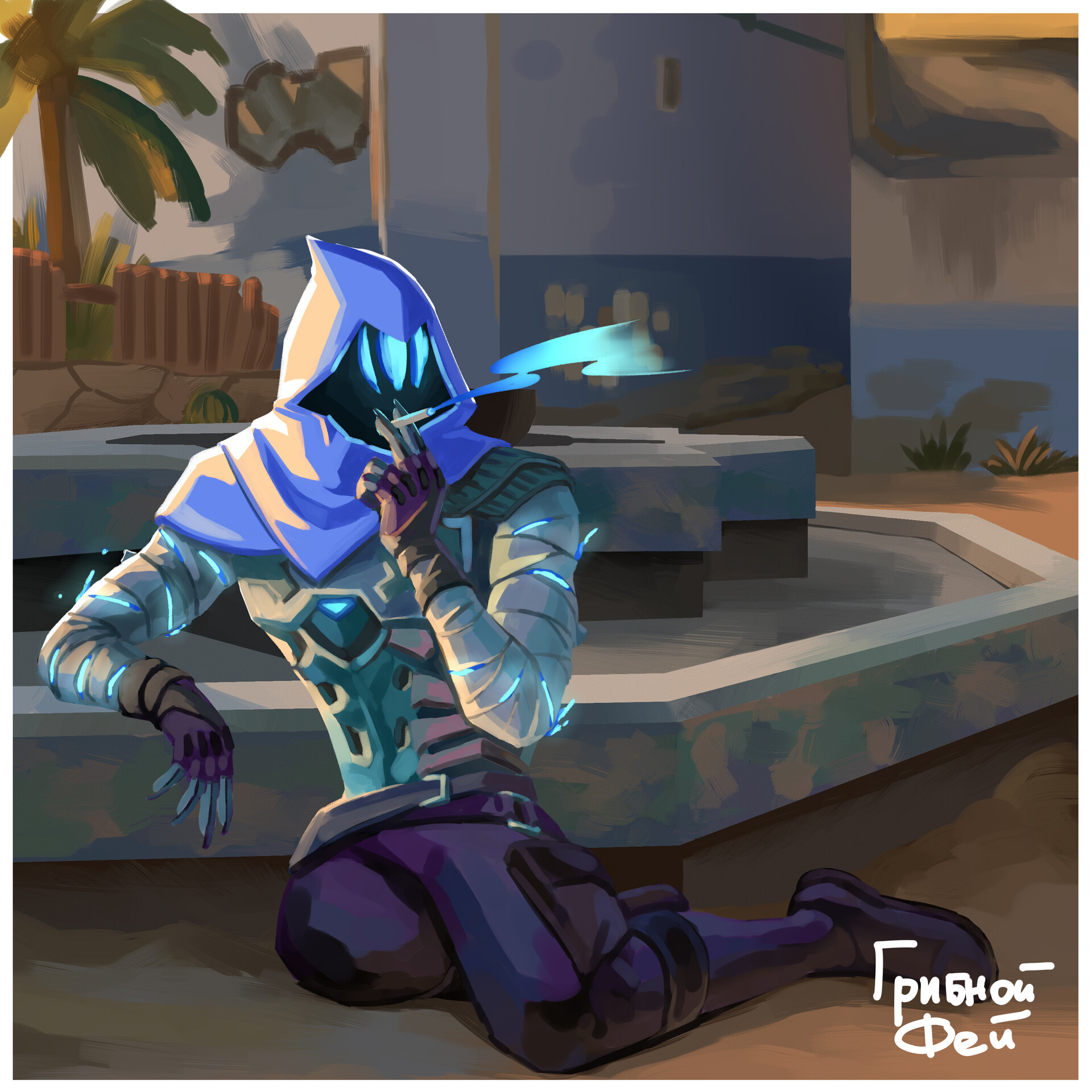 ArtStation - Omen and hight ping