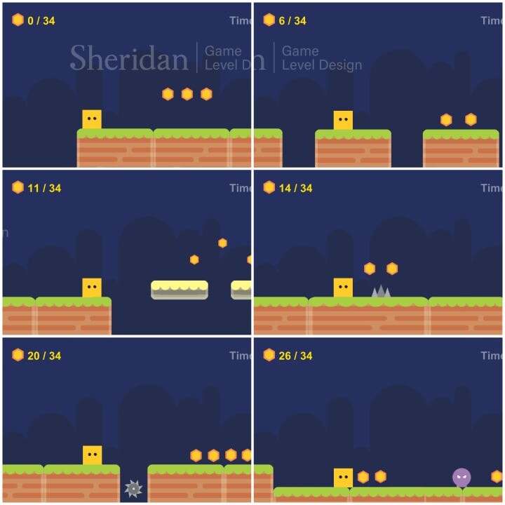 ArtStation - Sheridan 2D Platformer Exercise
