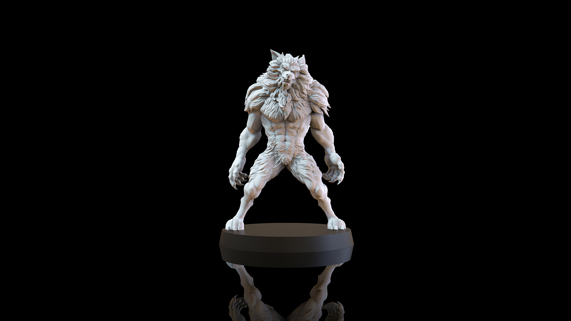 ArtStation - Werewolf Hairy