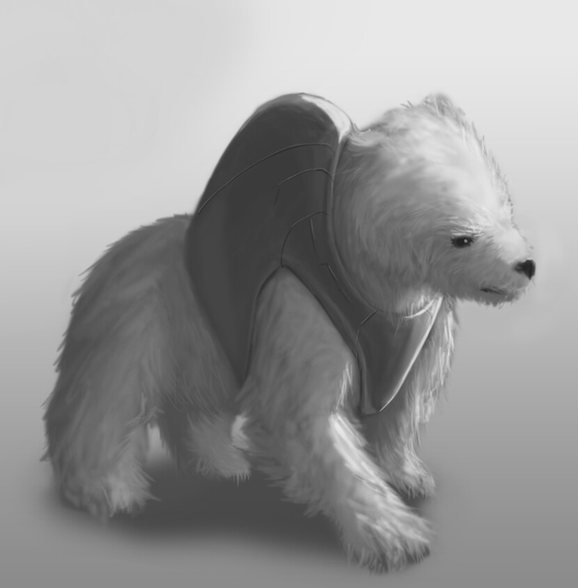 ArtStation - armored bear