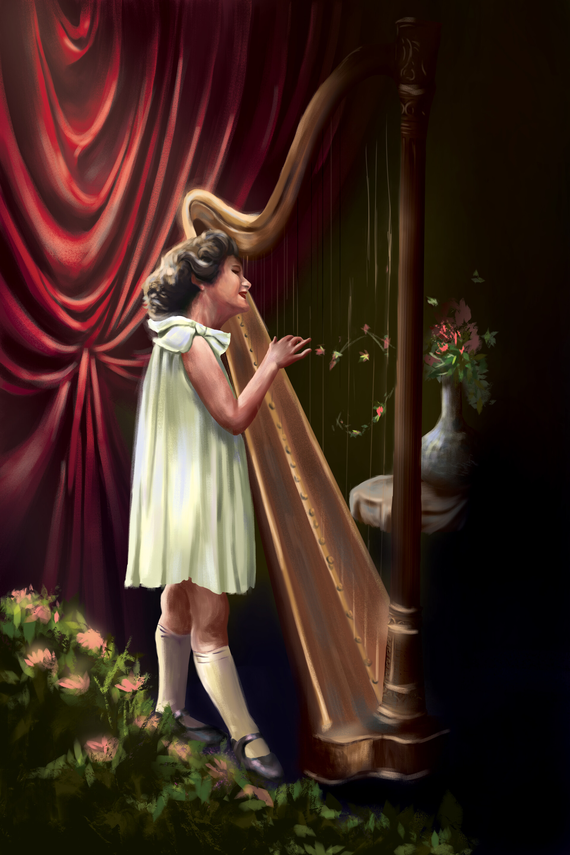 ArtStation - The Harpist